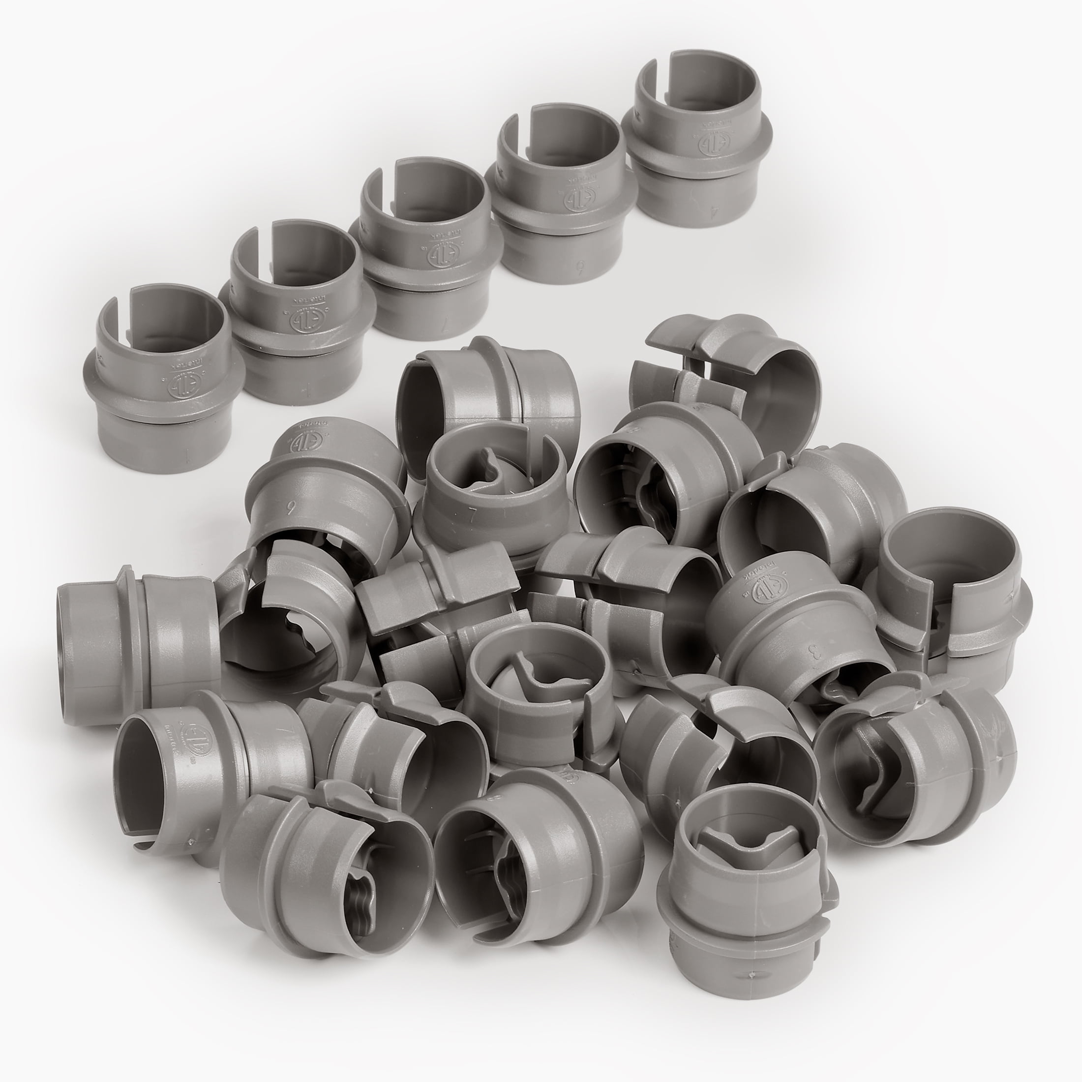 Maxxima 3/4 in. Plastic Non-Metallic Snap In Box Wire Connector for NM ...