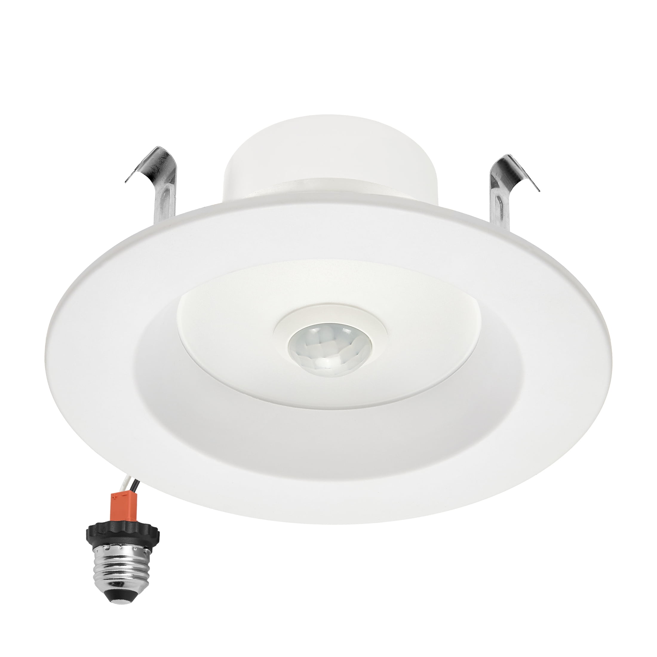 Maxxima 4 in. Retrofit Recessed LED Motion Sensor Downlight, 1000 ...