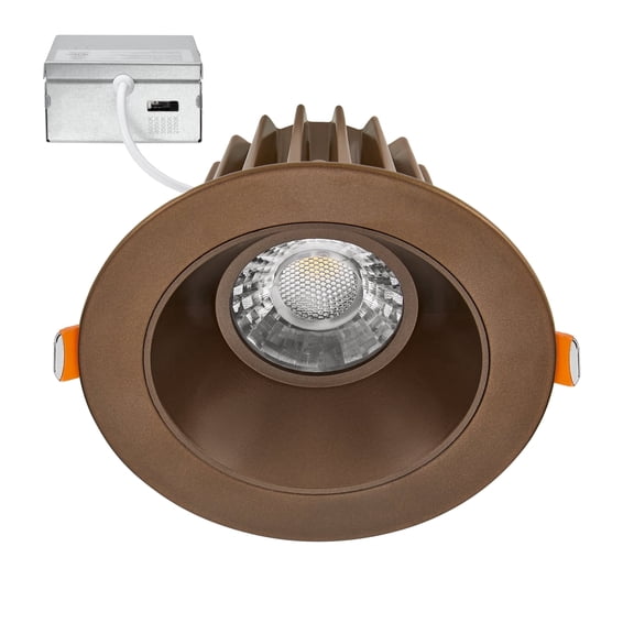 Maxxima 2 in. Ultra-Thin Recessed Anti-Glare LED Downlight - Canless IC ...