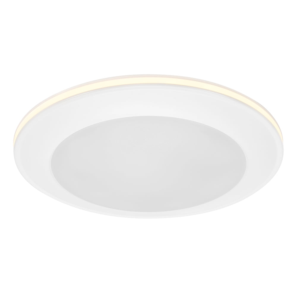 Maxxima 6 in. Flush Mount LED Disk Light with Night Light, Ceiling ...