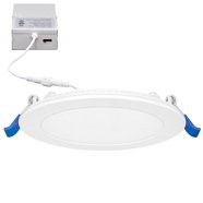 Commercial Electric 6 in. Soft White Recessed LED Can Disk Light ...