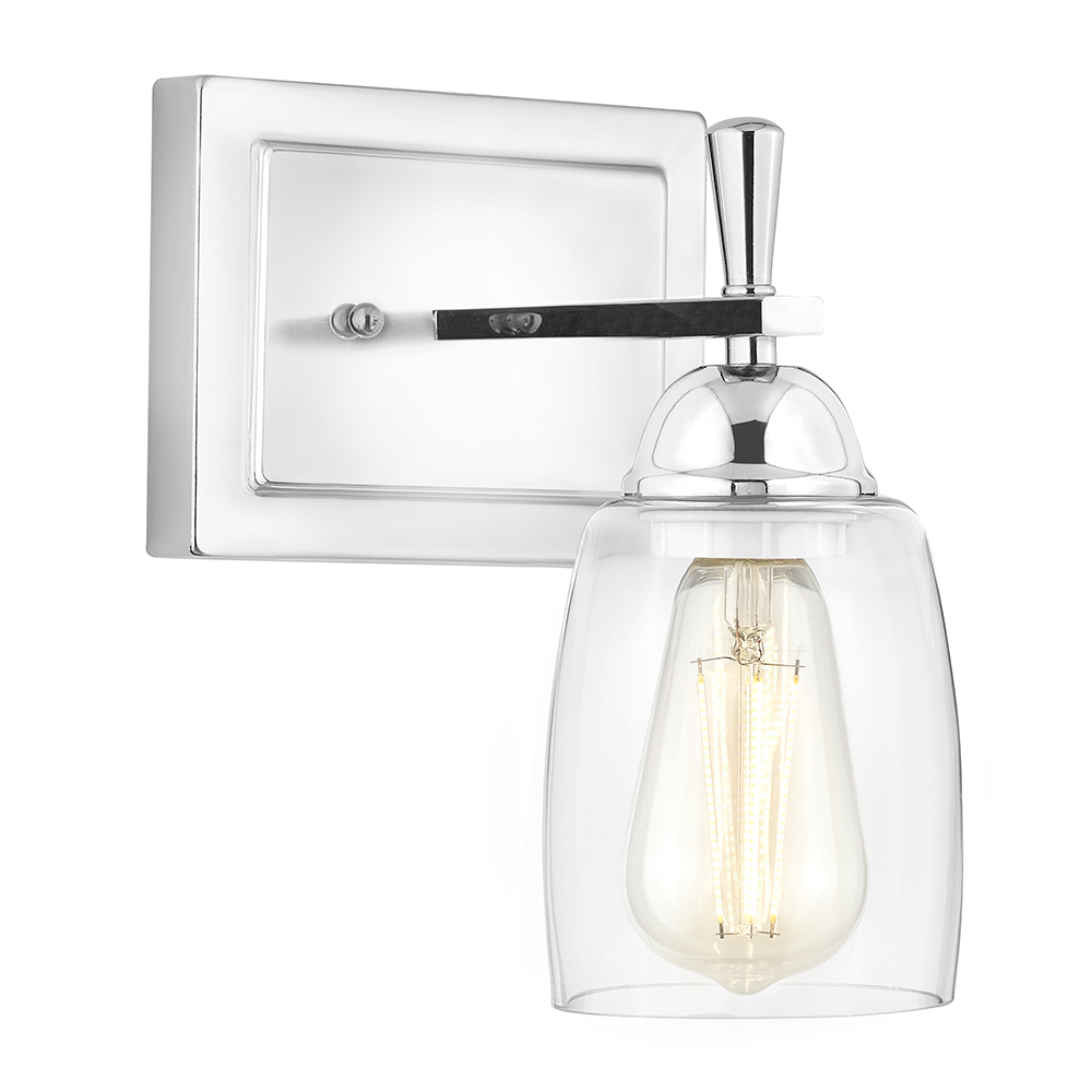 Rite Lite LPL780C LED Classic Chrome Wall Sconce 2 PK - Walmart.com