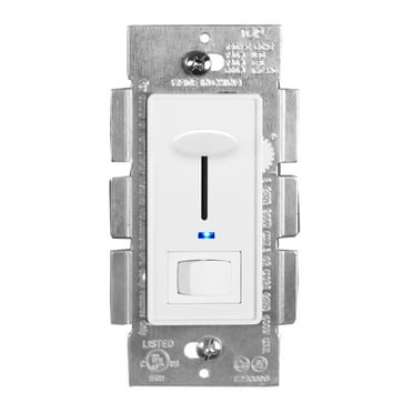 TOPGREENER Dimmer Switch with Light Adjustment Slider, Single Pole or 3 ...