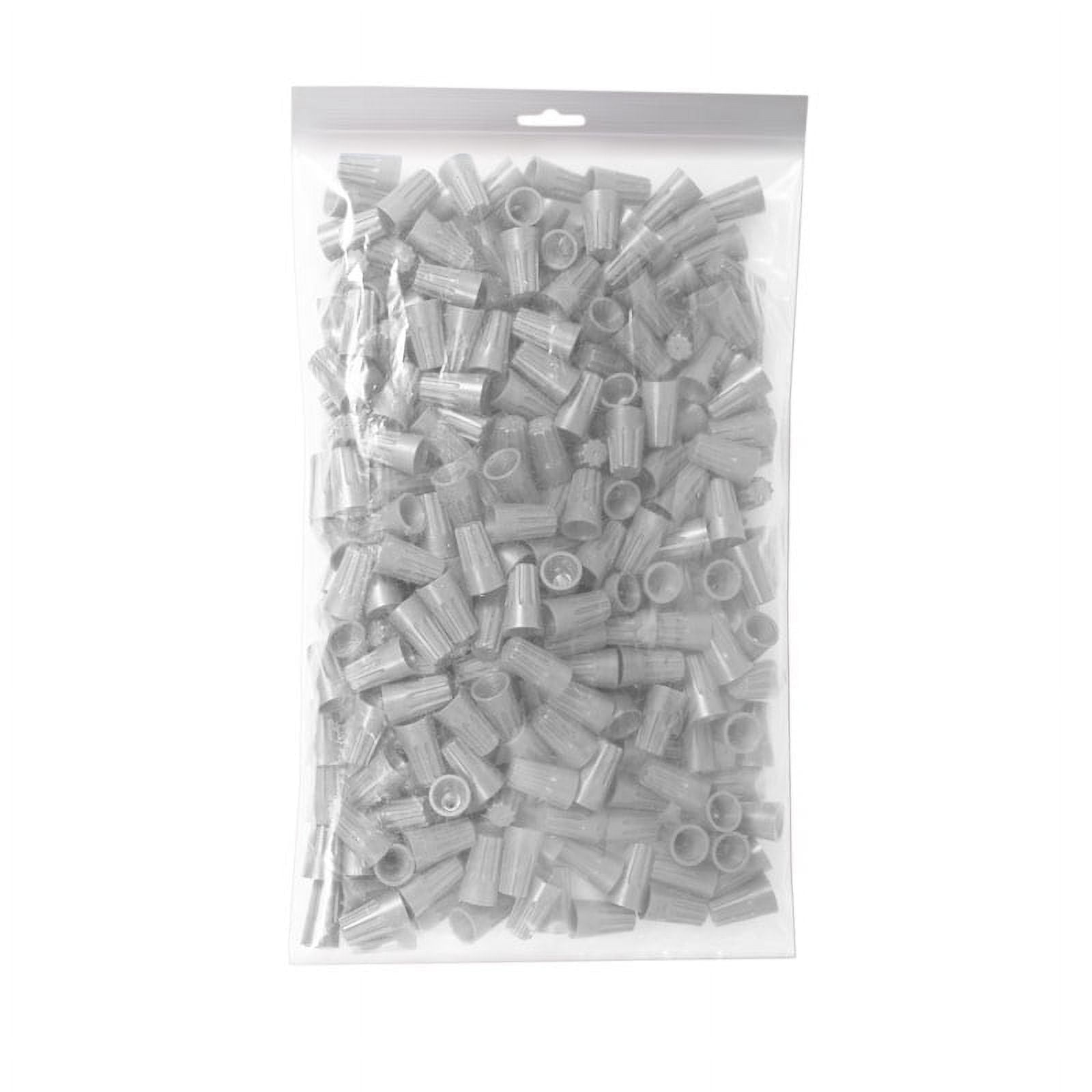 Maxxima Grey Electrical Wire Connector, Twist Terminal, UL Listed ...