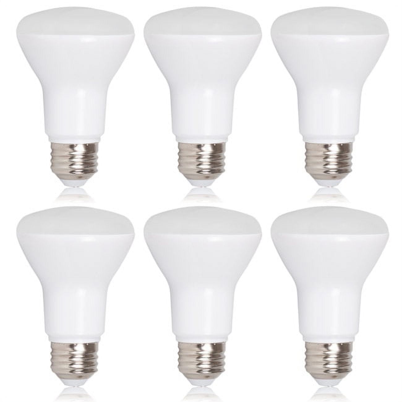 Maxxima Indoor LED BR20 7W Dimmable Bulbs, 50W Eq., 3000K, 600 Lumens ...