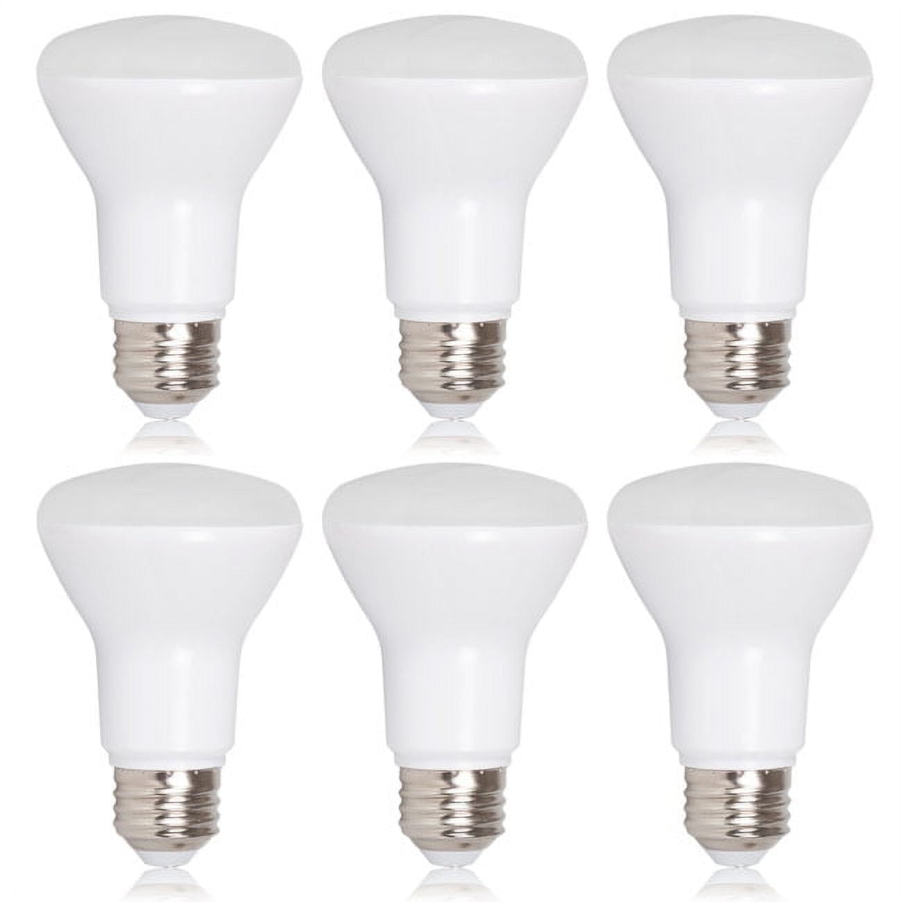 Maxxima Indoor LED BR20 7W Dimmable Bulbs, 50W Eq., 3000K, 600 Lumens ...