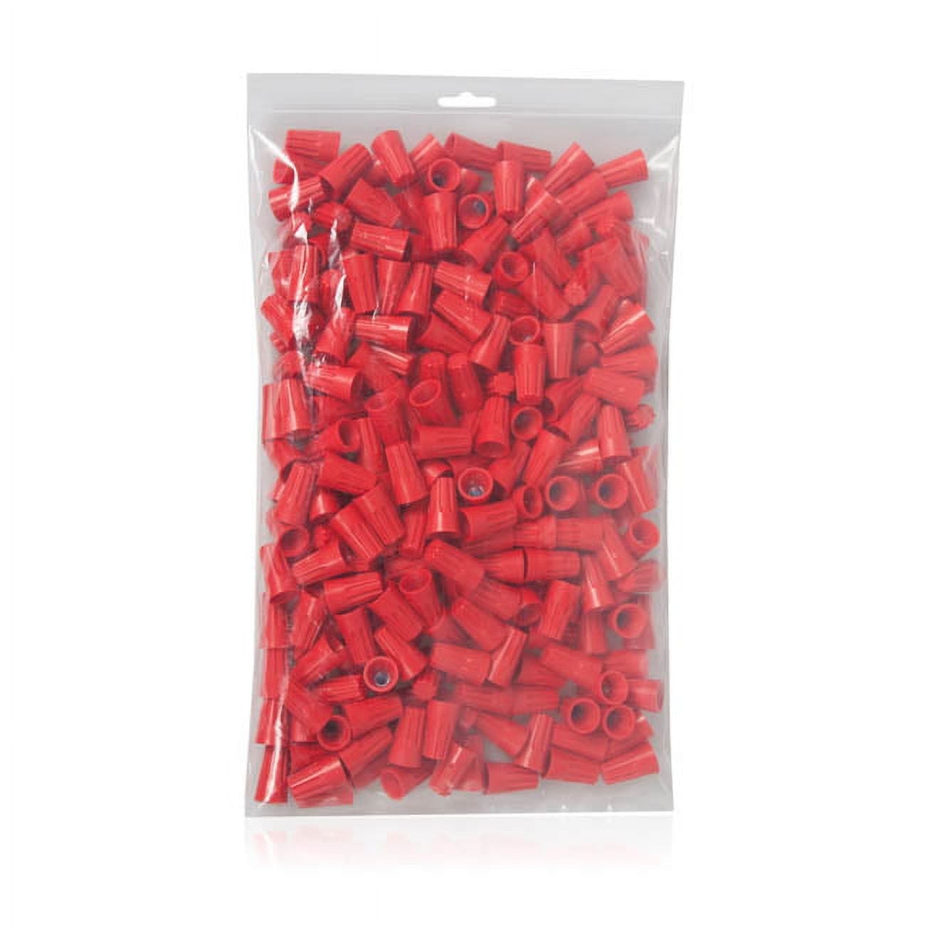 Maxxima Red Electrical Wire Connector Screw Terminal 250 Pack - Walmart.com