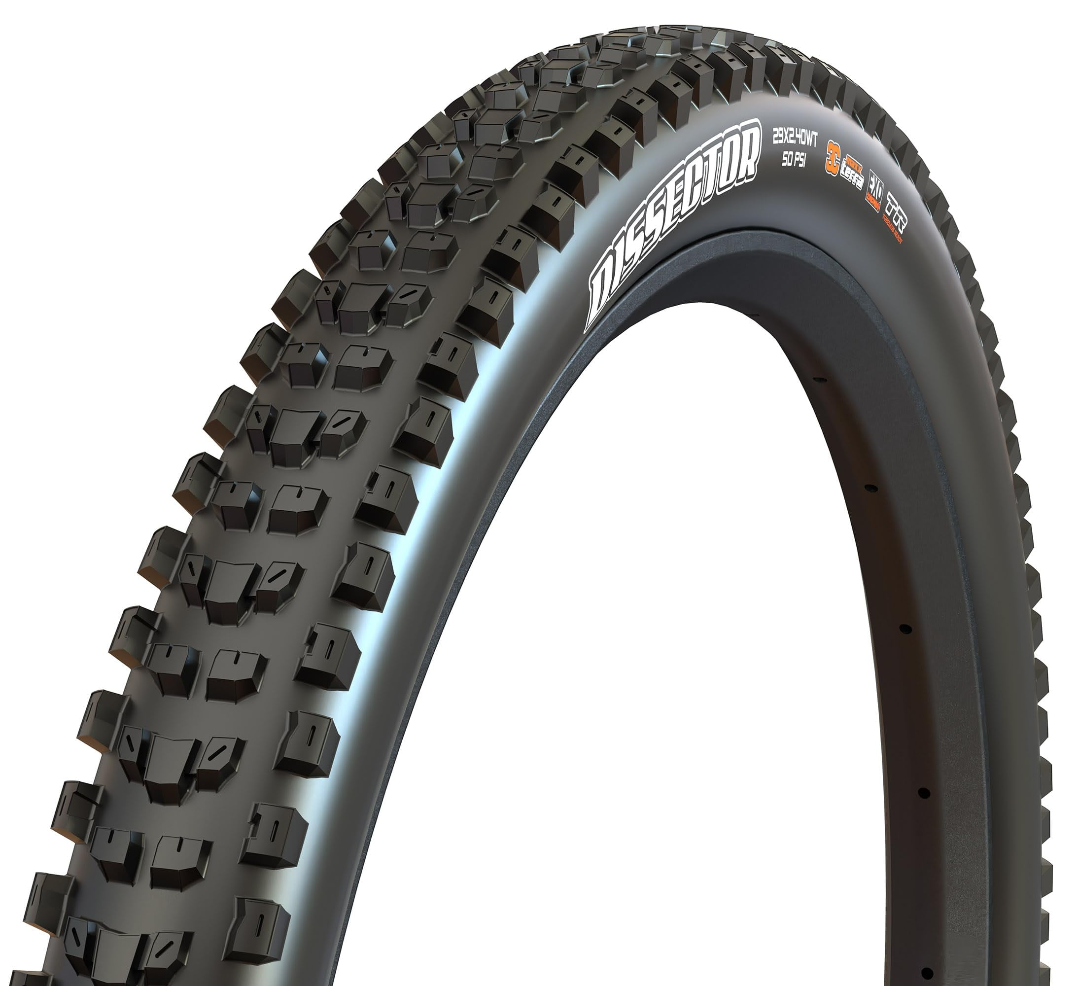 Maxxis Dissector II Mountain Tire 29x2.40 Folding Tubeless Ready 3C ...
