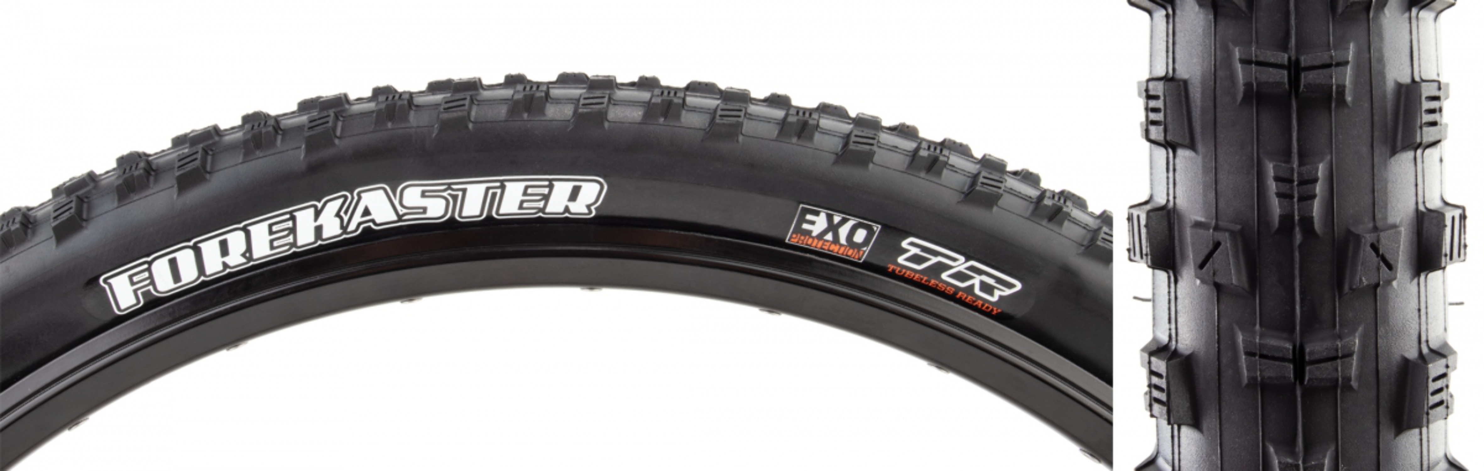 Maxxis Forekaster Tire - 27.5 x 2.35, Tubeless, Folding, Black, Dual, EXO - Walmart.com
