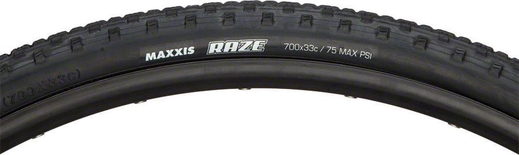Maxxis Raze 700 x 33 Tire, Folding, 60tpi, Single Compound - Walmart.com