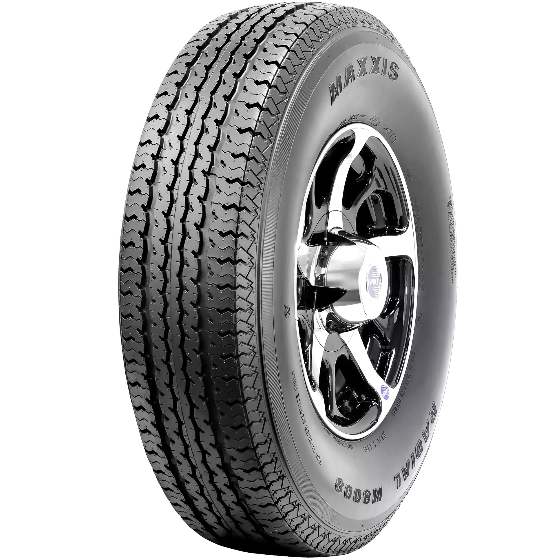 Maxxis ST Radial M8008 ST 205/75R15 101Q D (8 Ply) Trailer Tire ...