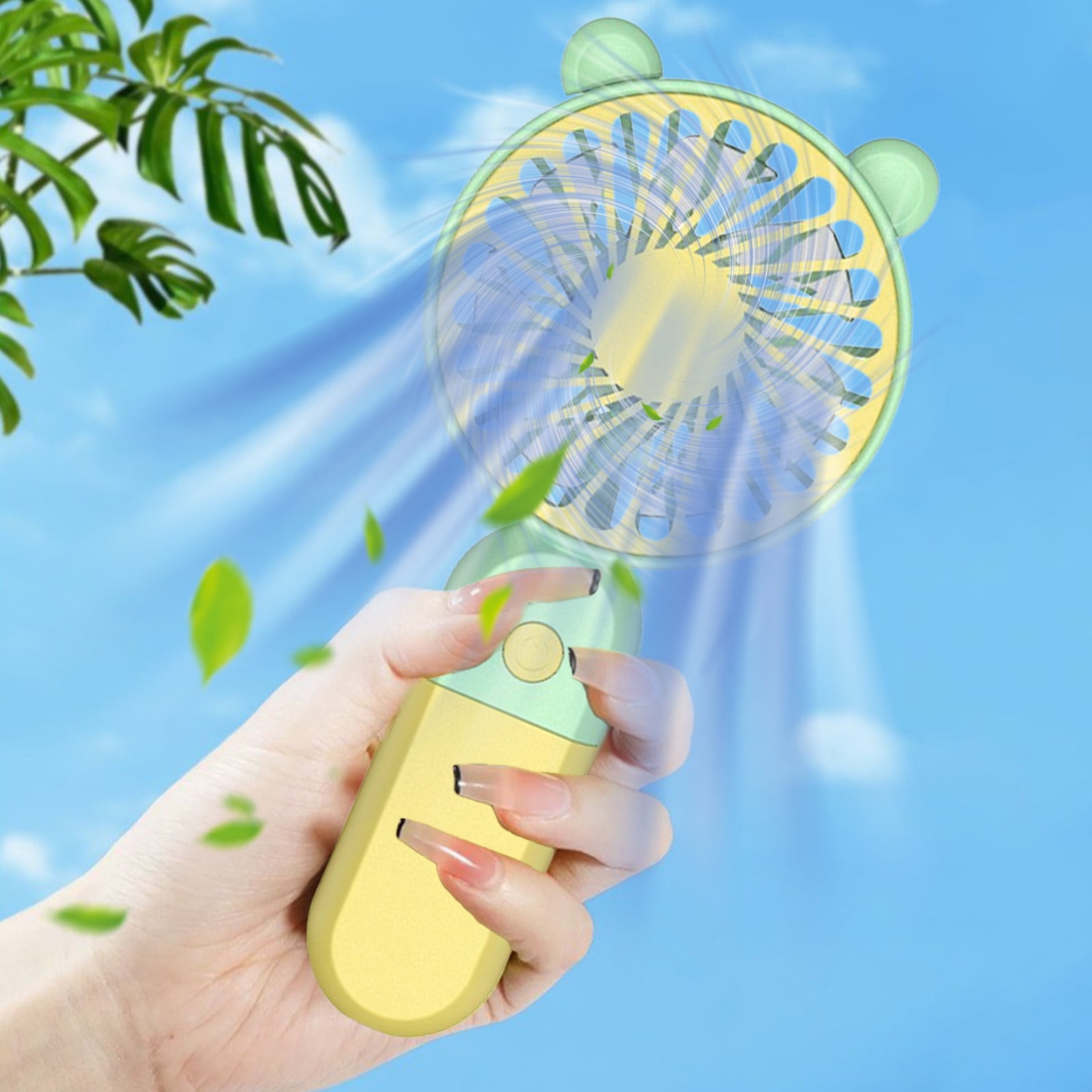 May 50% off Clearance !Silent Fan New Usb Handheld Fan Reversible Base ...