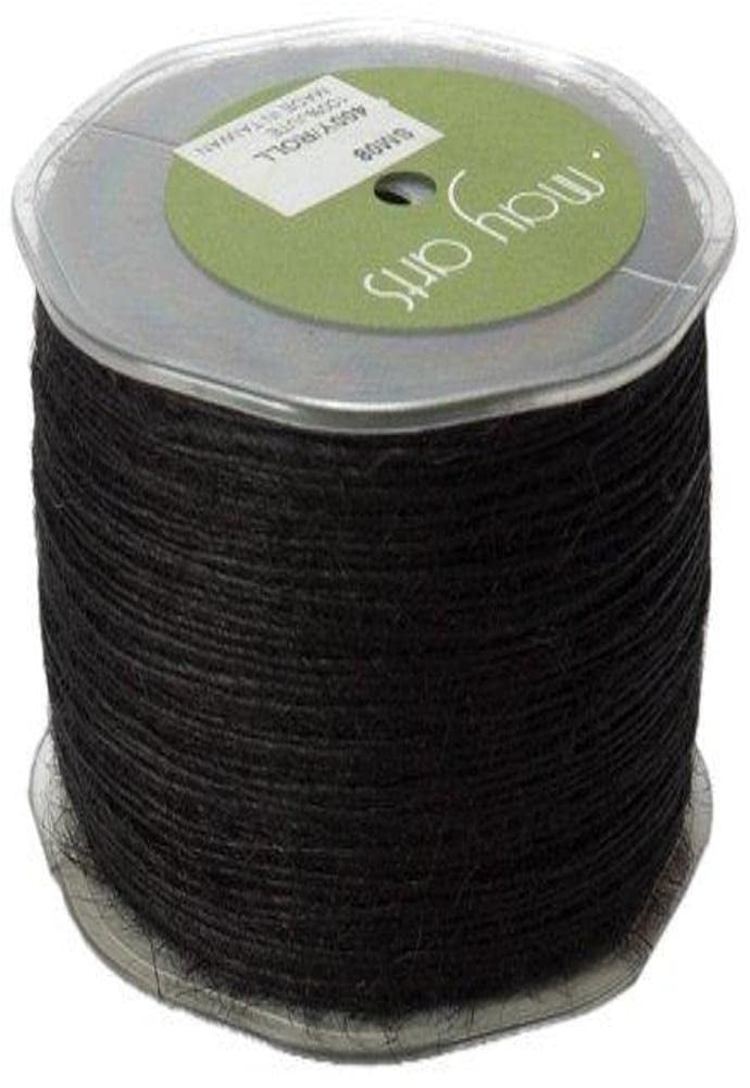 May Arts 1MM Burlap String (Roll 400 yard) Black C21 - Walmart.com