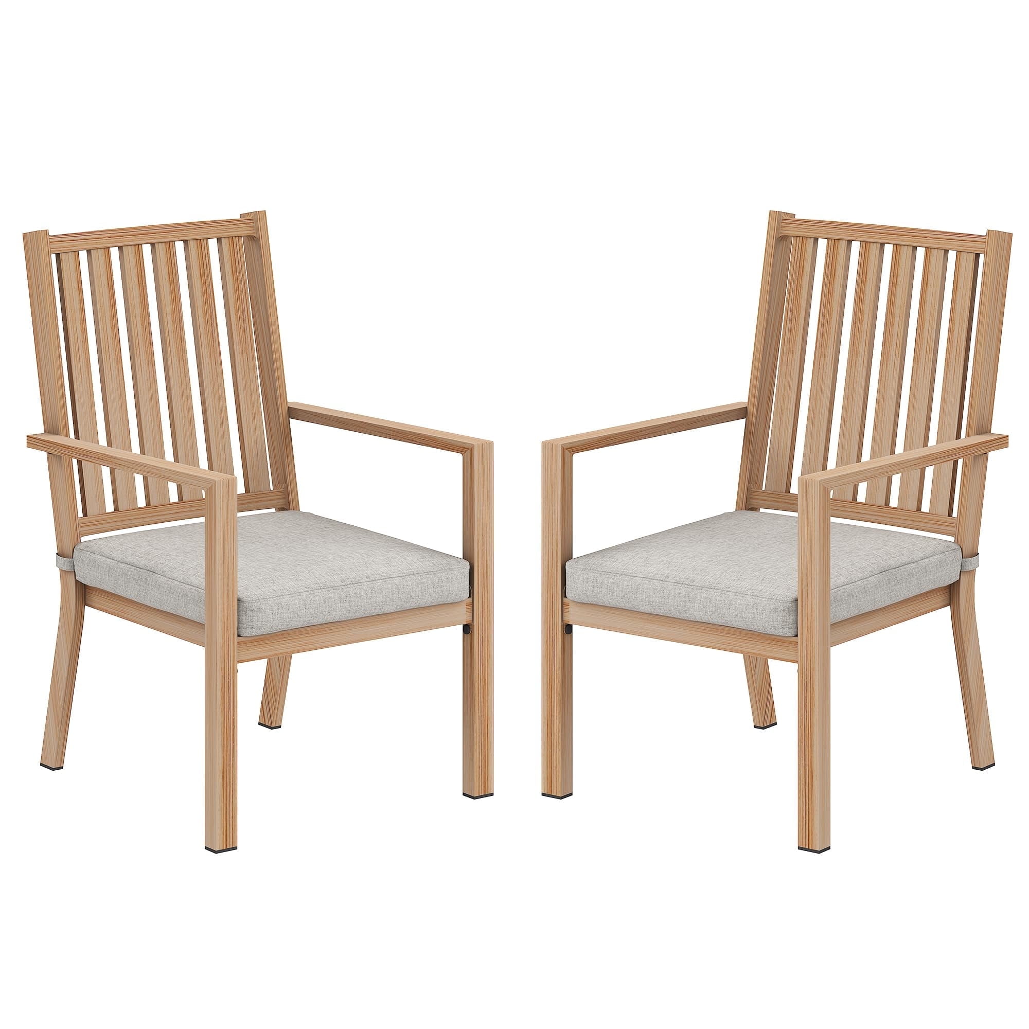 May in Color Patio Dining Chair Set of 2, Aluminum Outdoor Dining ...