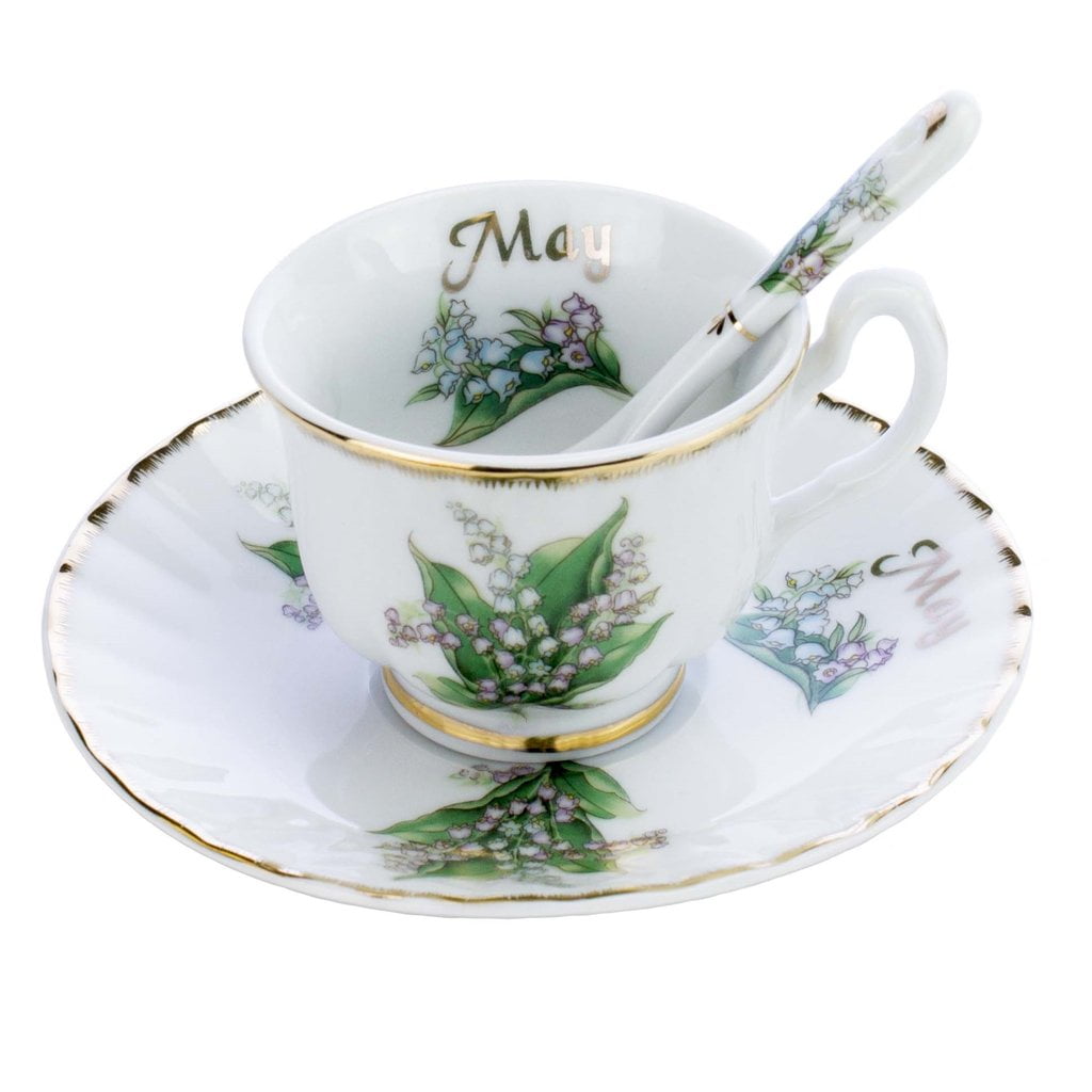 May Cup and Saucer Set - Walmart.com