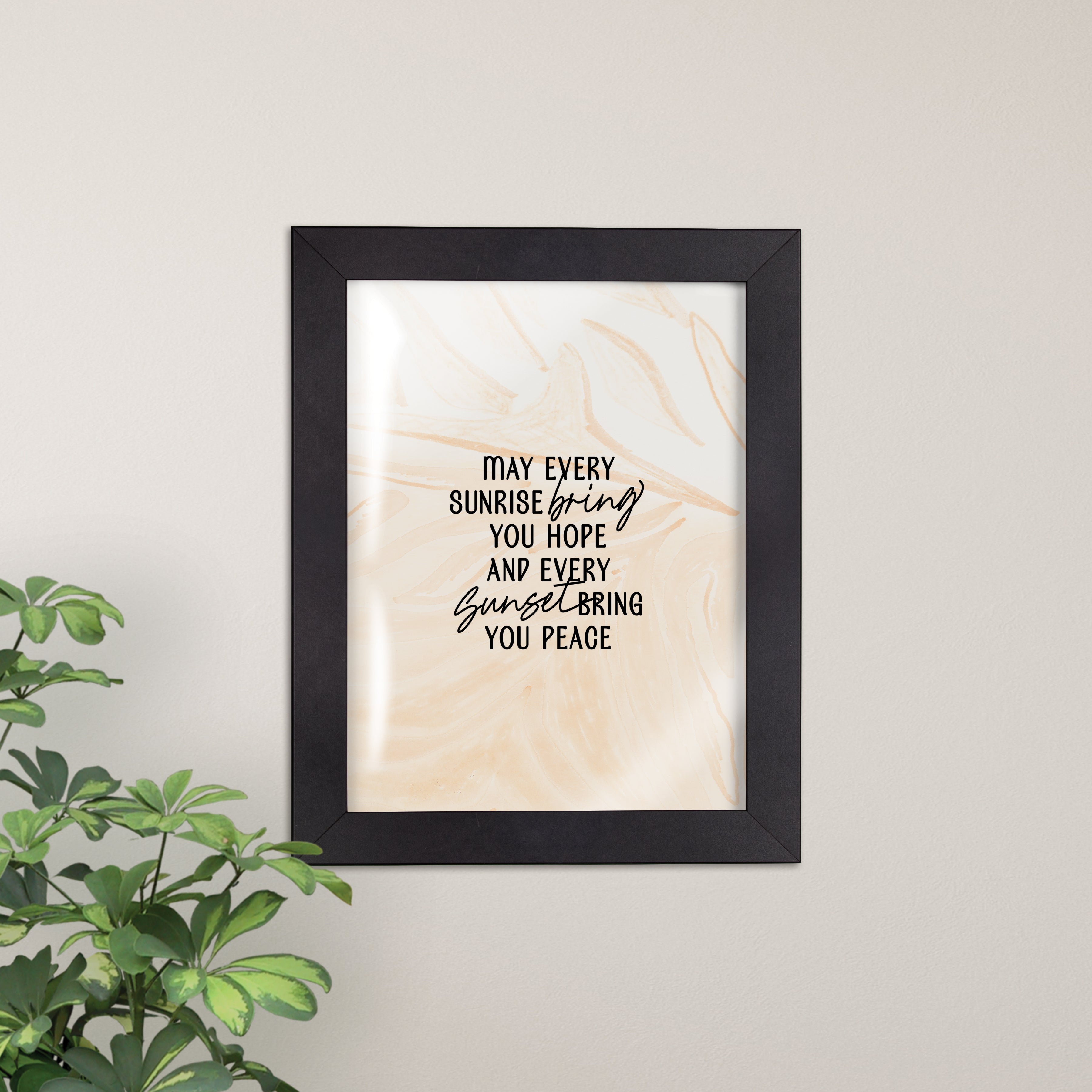 May Every Sunrise Bring You Hope Acrylic Sign - Walmart.com