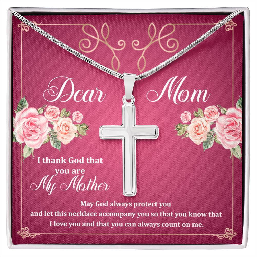 May God always protect Your Mom and May This Necklace Make Her Feel ...
