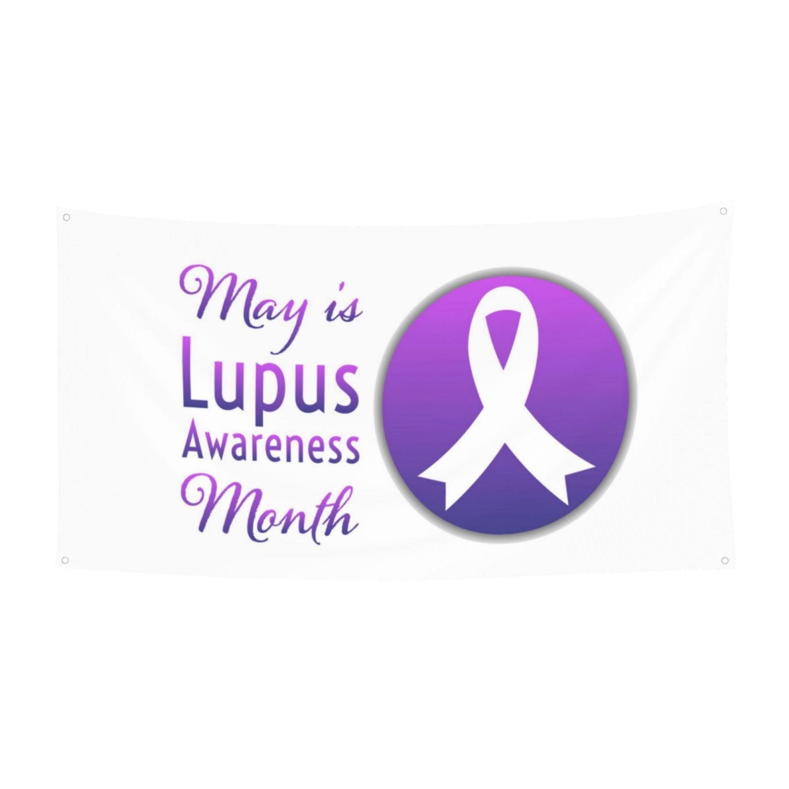 May Is Lupus Awareness Month Banner Large Background Backdrop Flag ...