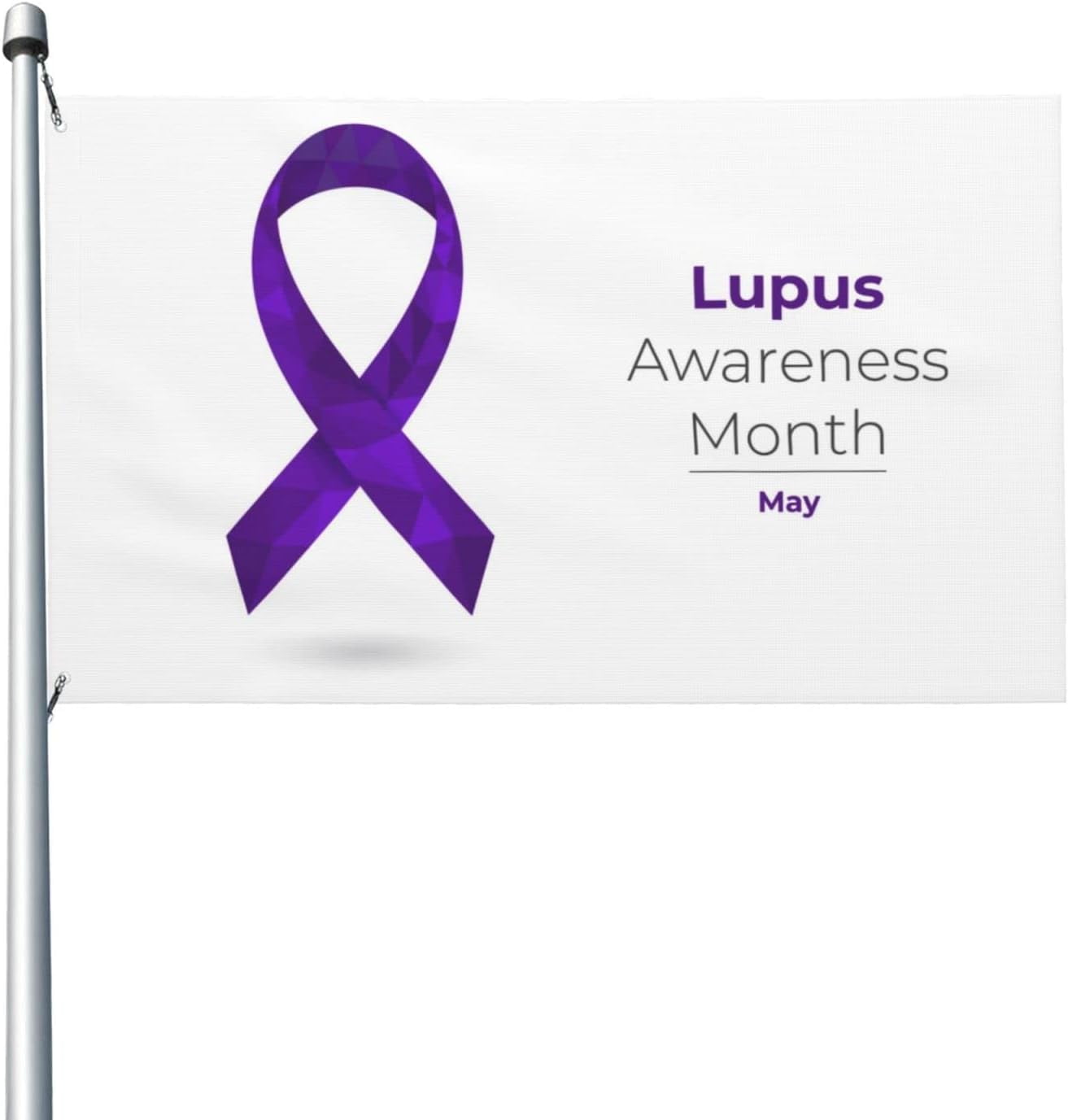 May Is Lupus Awareness Month Flag 3x5 Ft For Outdoor Indoor House ...