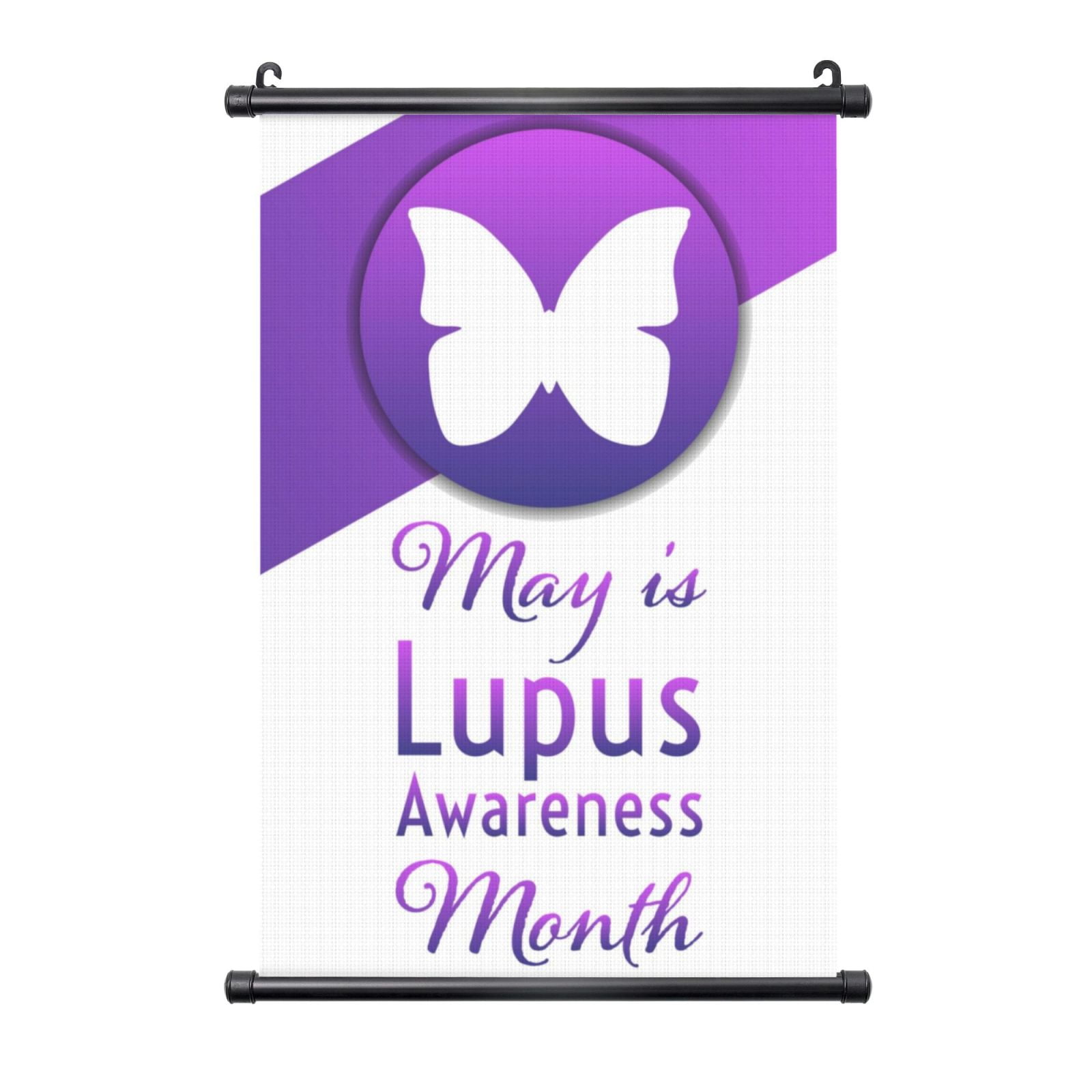 May Is Lupus Awareness Month Poster Wall Art Banner Backdrop Prints ...