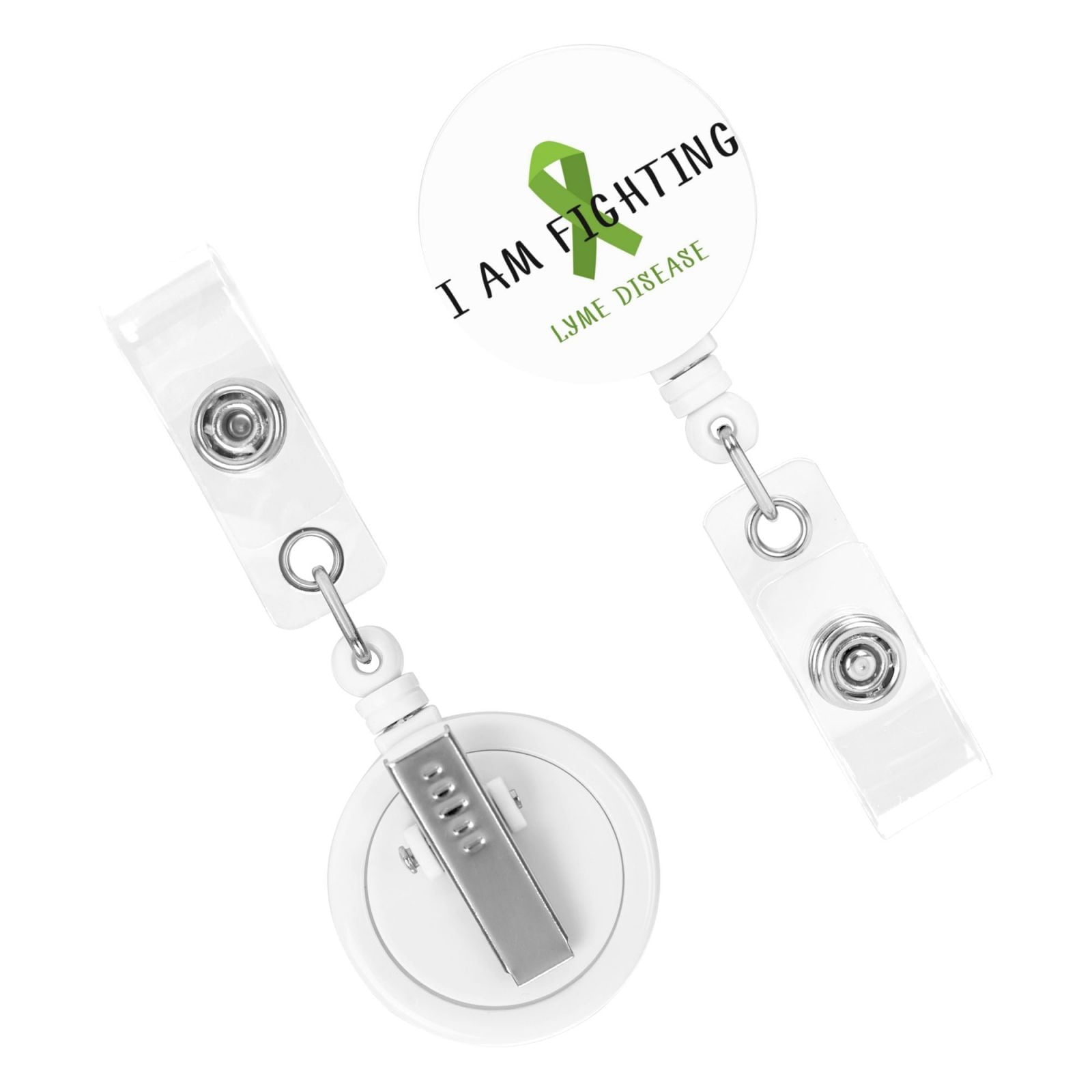 May Is Lyme Disease Awareness Month Badge Reel Retractable Badge Clip ...