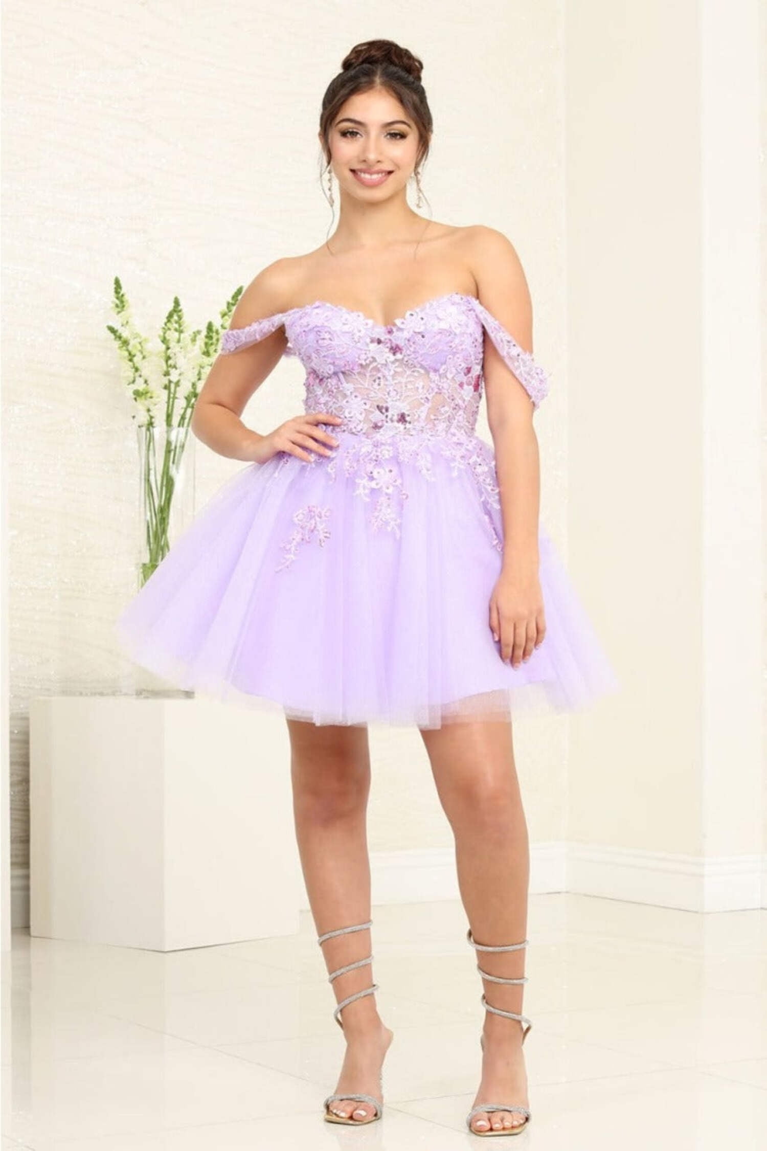 May Queen MQ2091 Juniors Womens Sweetheart Off-Shoulder Homecoming ...