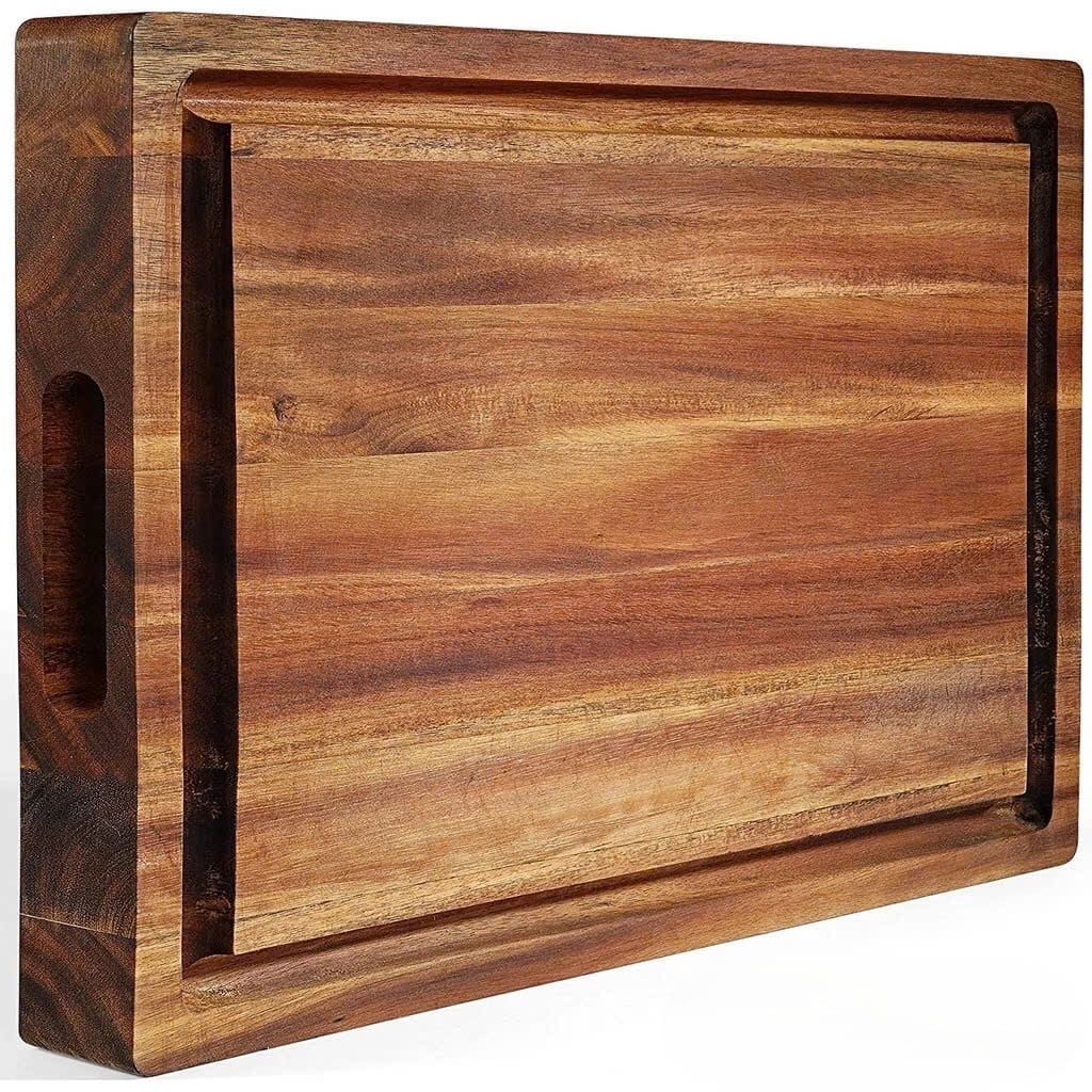 May Studios Design Eco-Wood Cutting Board, 17 x 12 x 2.5 Inches ...