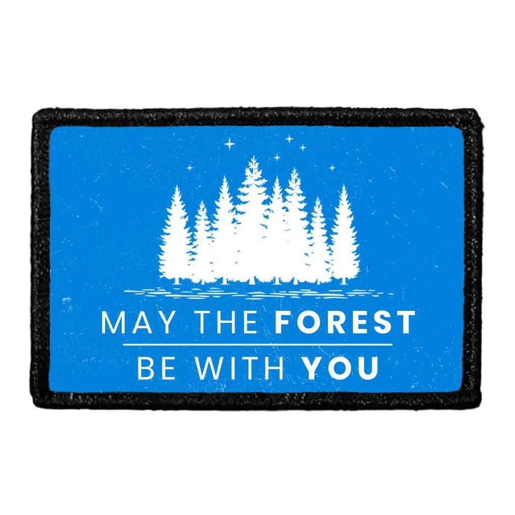 May The Forest Be With You - Blue - Removable Patch - Walmart.com