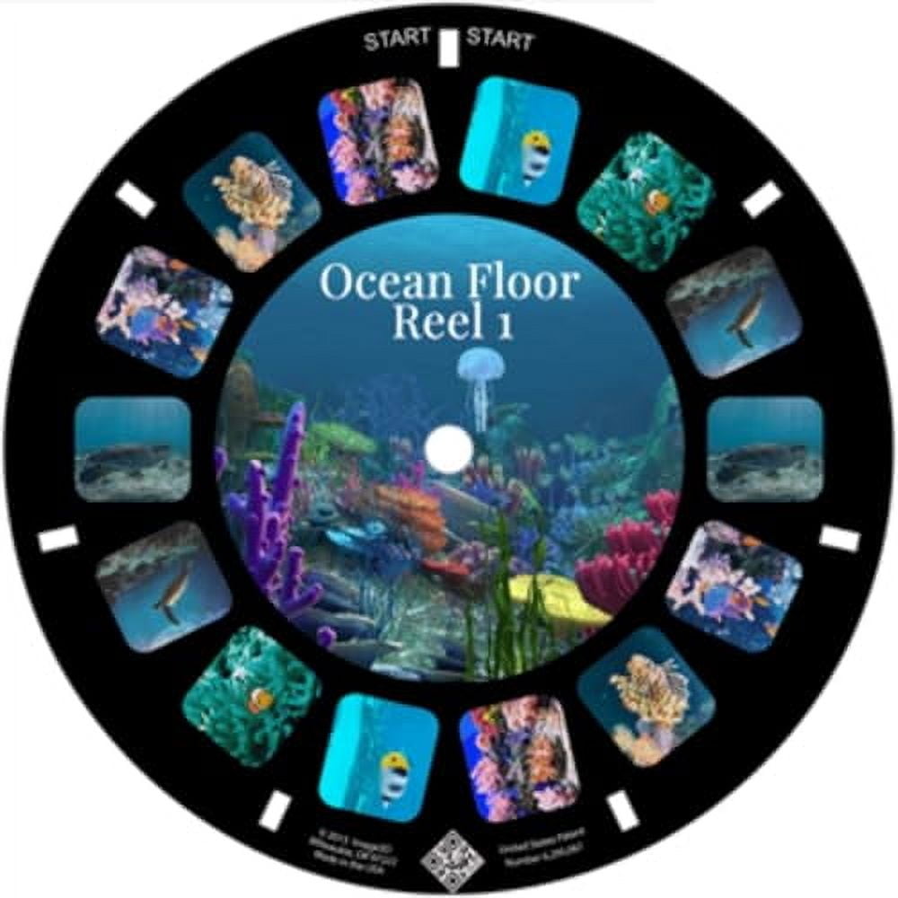 MayKo Ocean Floor Reels for Viewfinder, Compatible with Viewmaster ...