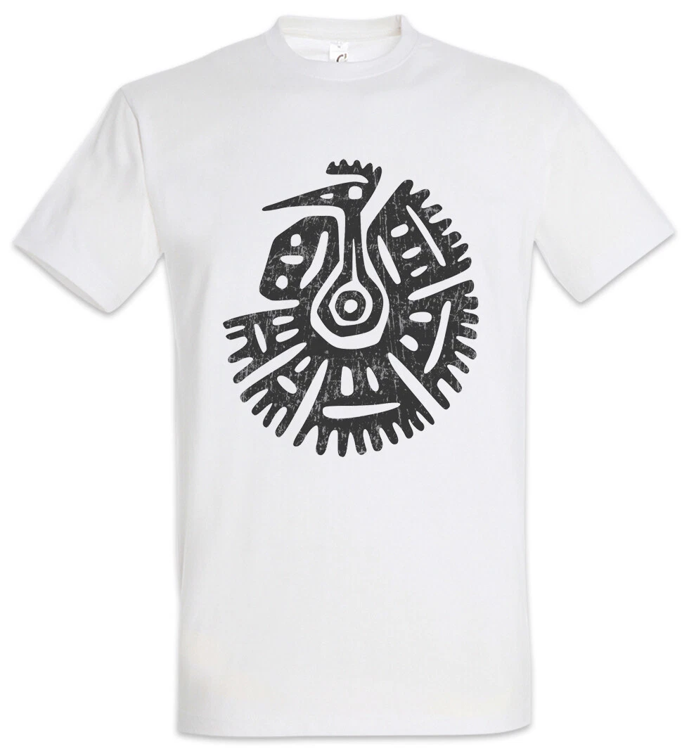 Maya Bird Symbol T-Shirt Mayans Empire Tattoo American Indians Tribe ...