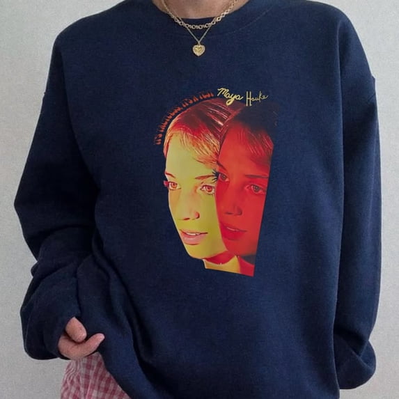 Maya Hawke Spring Tactless TourCrewneck Sweatshirt Sizes S-5XL ...