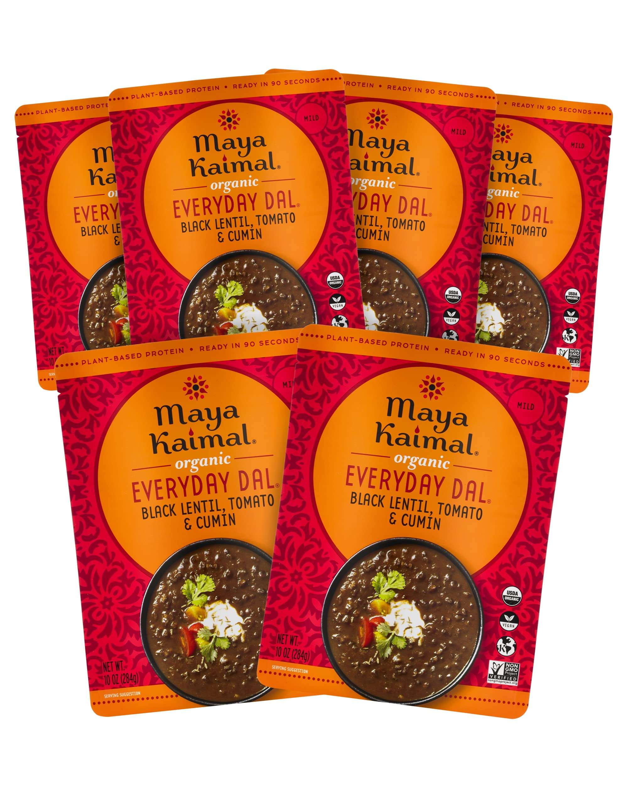 Maya Kaimal - Organic Everyday Dal - Black Lentil Tomato Cumin - Cs Of ...