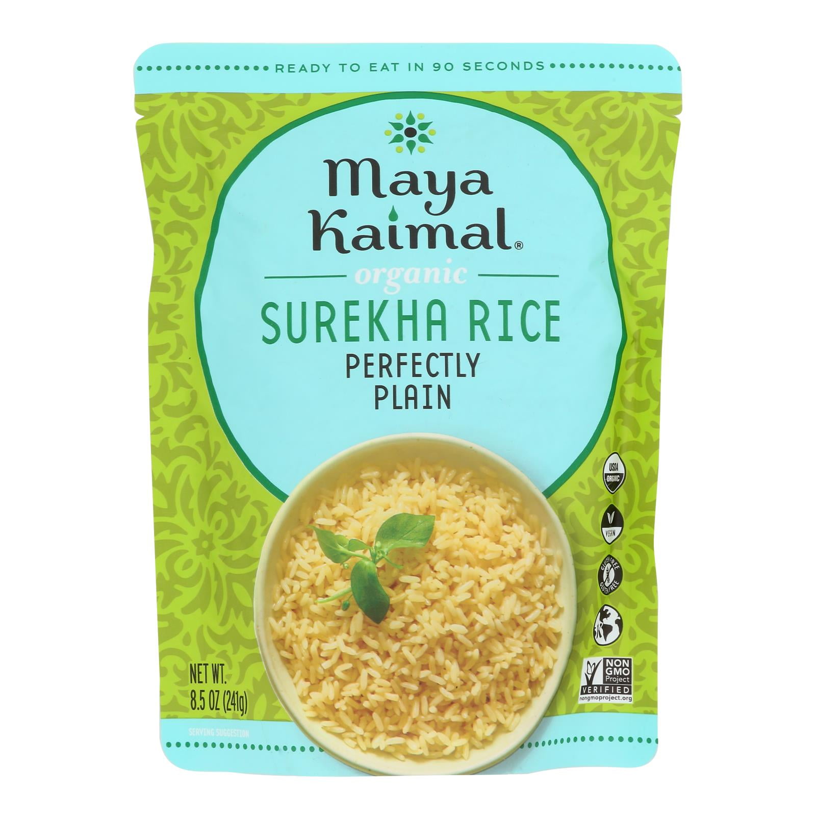 Maya Kaimal - Rice Surekha Plain - Case of 6 - 8.5 OZ - Walmart.com