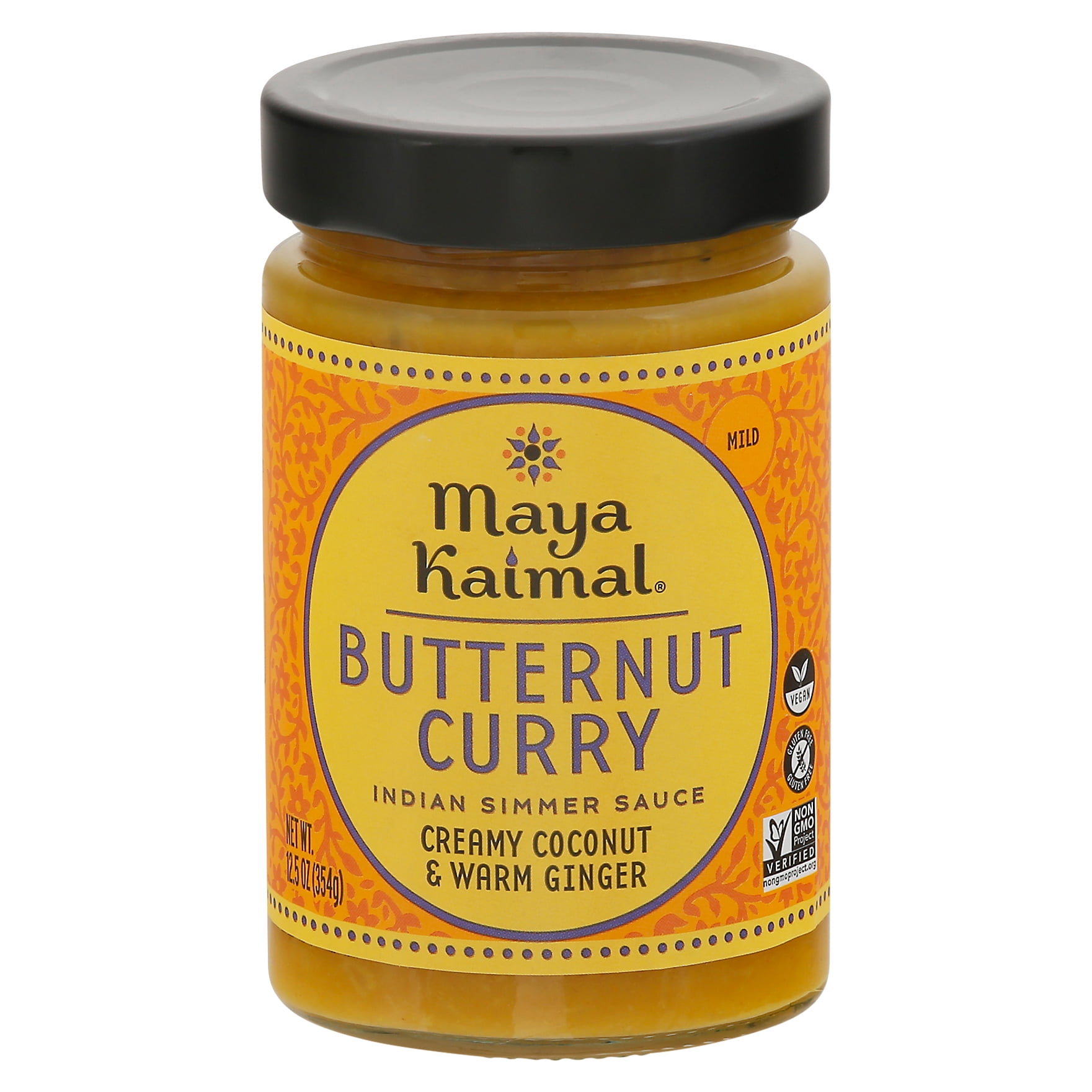 Maya Kaimal Sauce Simmering Butternut Curry 12.5 oz (Pack Of 6) - Walmart.com