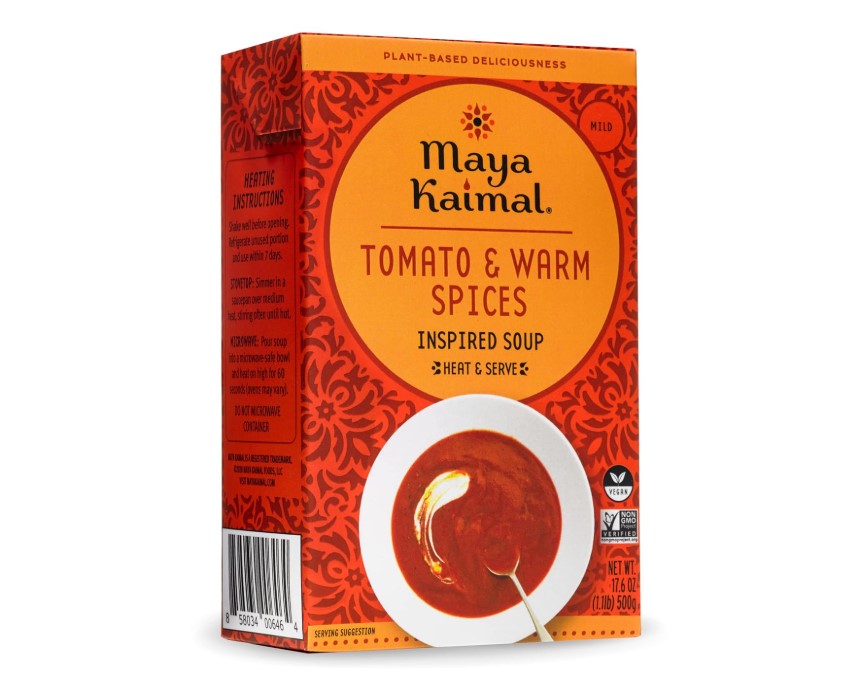 Maya Kaimal Soup Tomato & Warm Spices, 17.6 Oz. - Pack Of 2 - Walmart.com