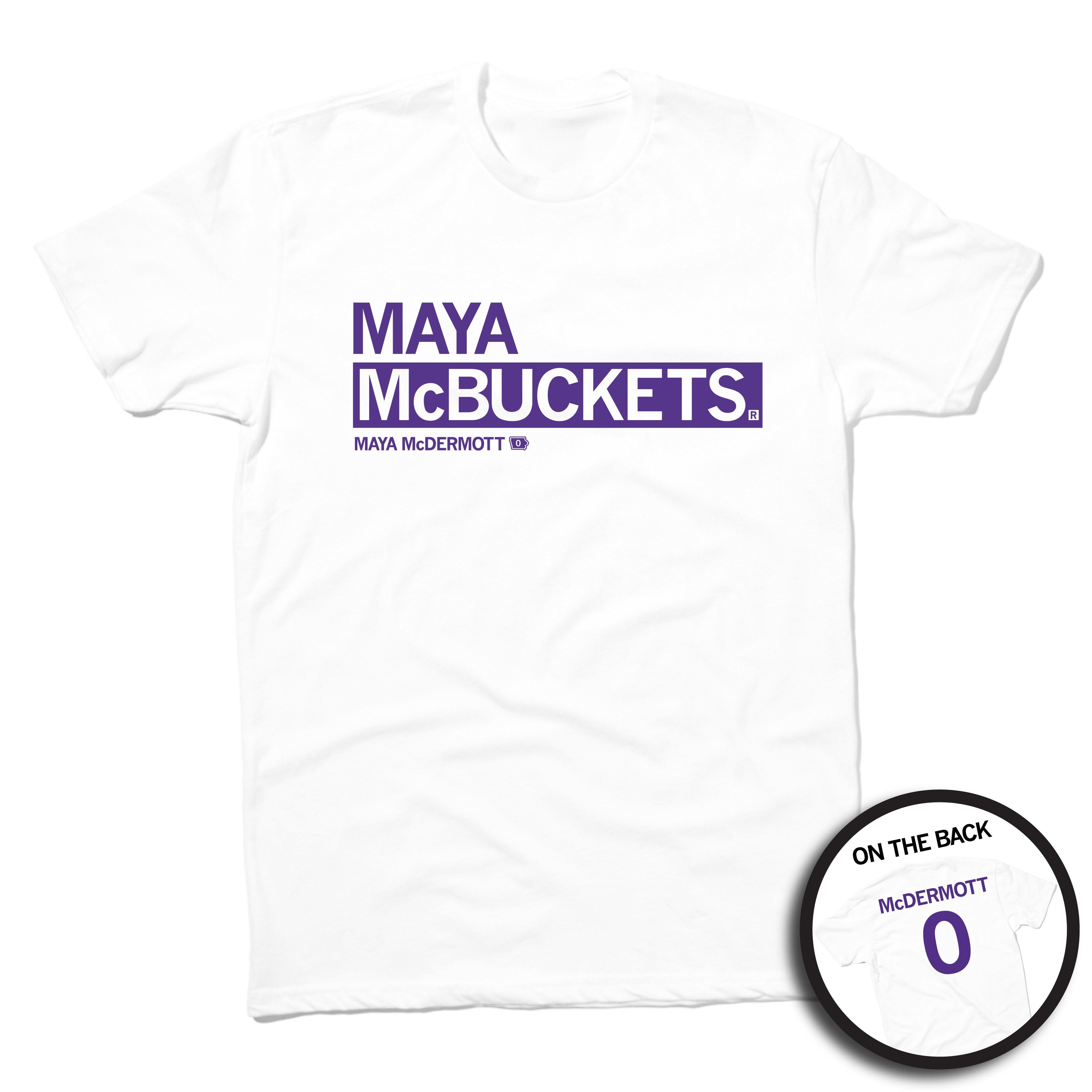 Maya McBuckets Graphic Tee TShirt Gift - Walmart.com