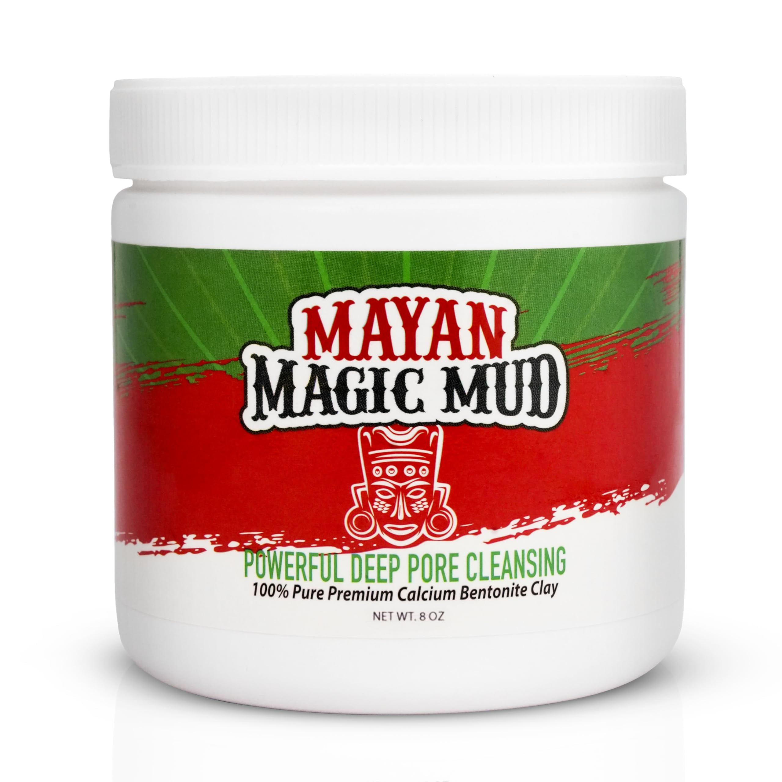 Mayan Magic Mud Powerful Deep HYZ01 Pore Cleansing Clay 8.0oz Strawberry Margarita - Walmart.com