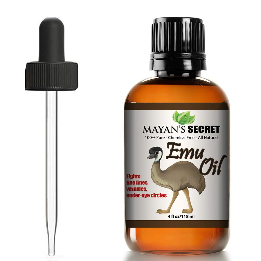 Mayan's Secret Pure Emu Oil Therapeutic Grade Essential Oil Natural ...