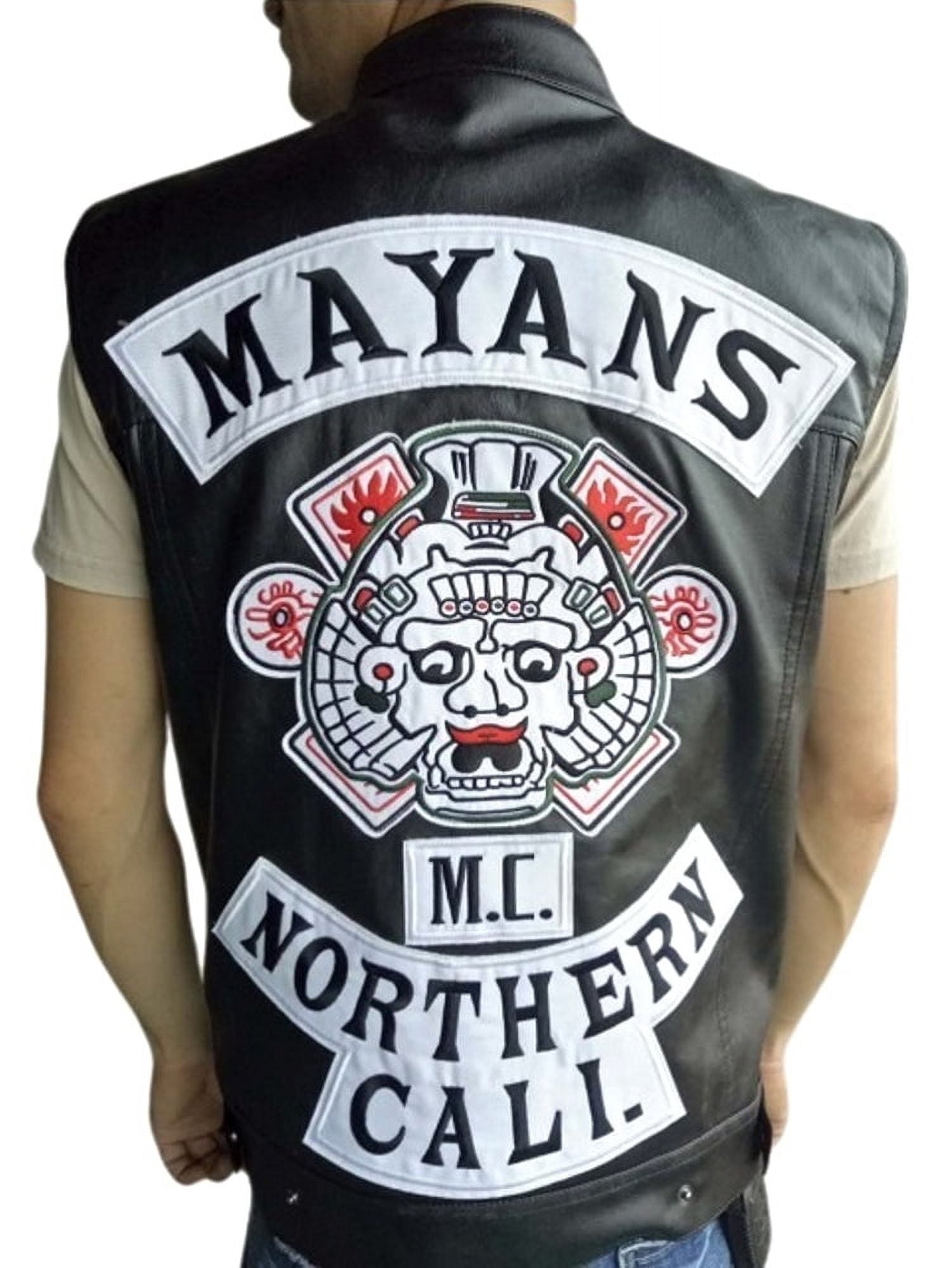Mayans MC Faux Leather Vest - Mens XL - Walmart.com
