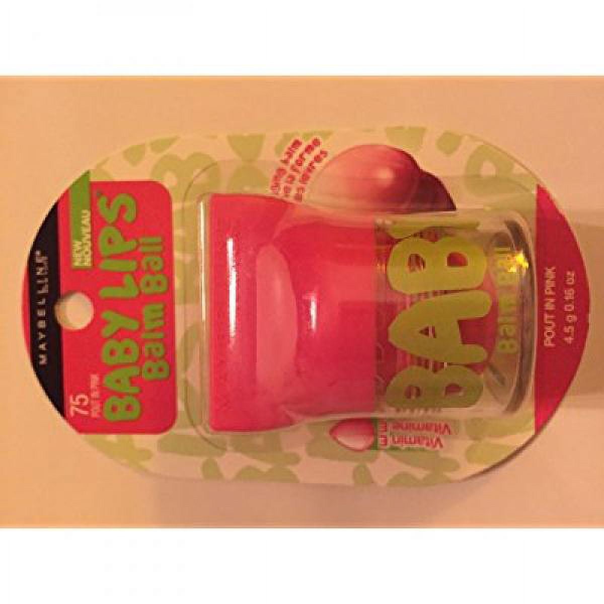 Mayb Baby Lips Maybelline Baby Lips Balm Ball - Walmart.com