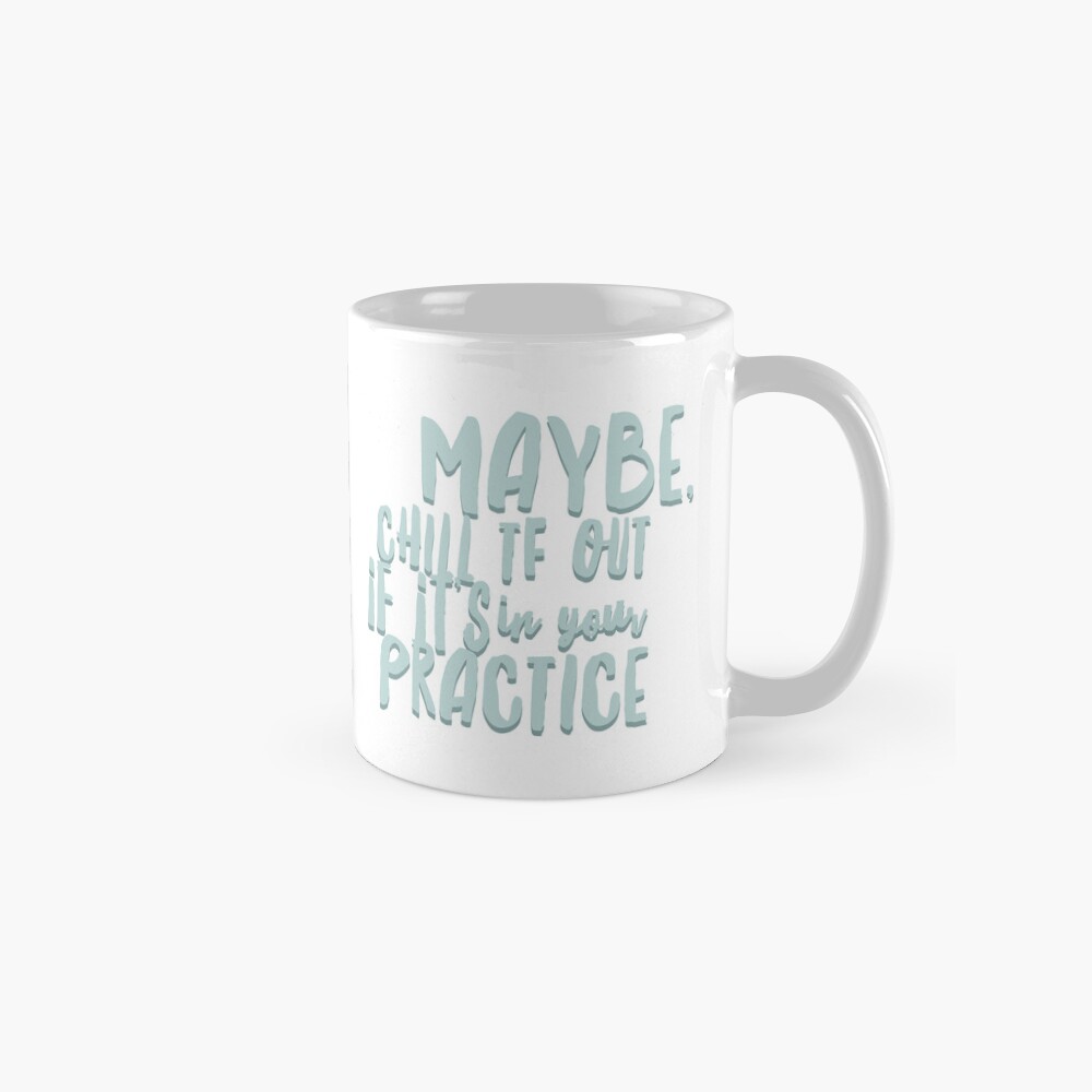 “Maybe, Chill TF Out If It’s In Your Practice” - Funny Yoga Water ...
