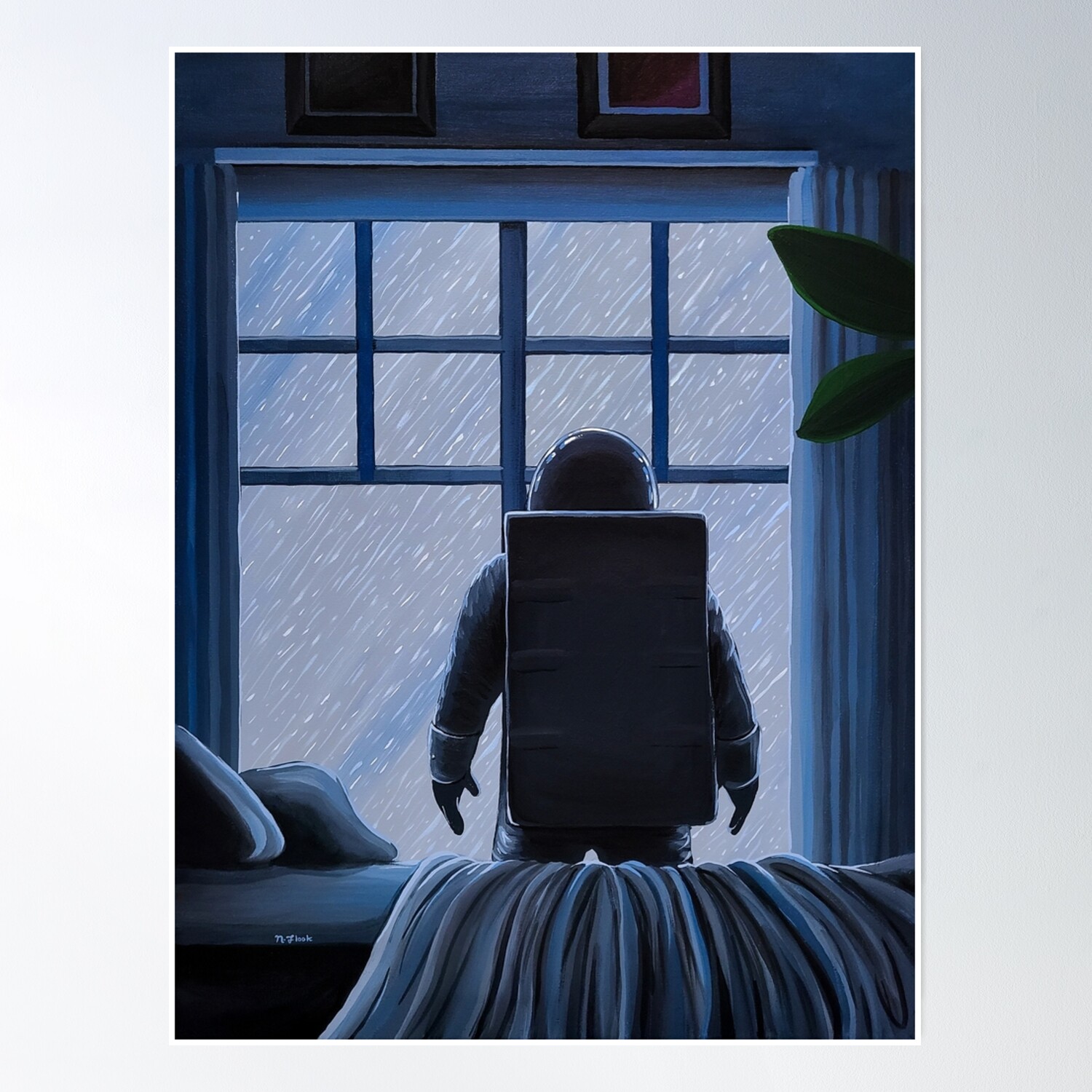 Maybe Tomorrow Poster Wall Art, Modern Wall Decor, 8x12 UNFRAMED ...