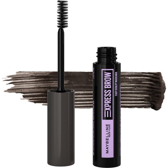 Maybelline Brow Fast Sculpt Eyebrow Gel Mascara, Deep Brown