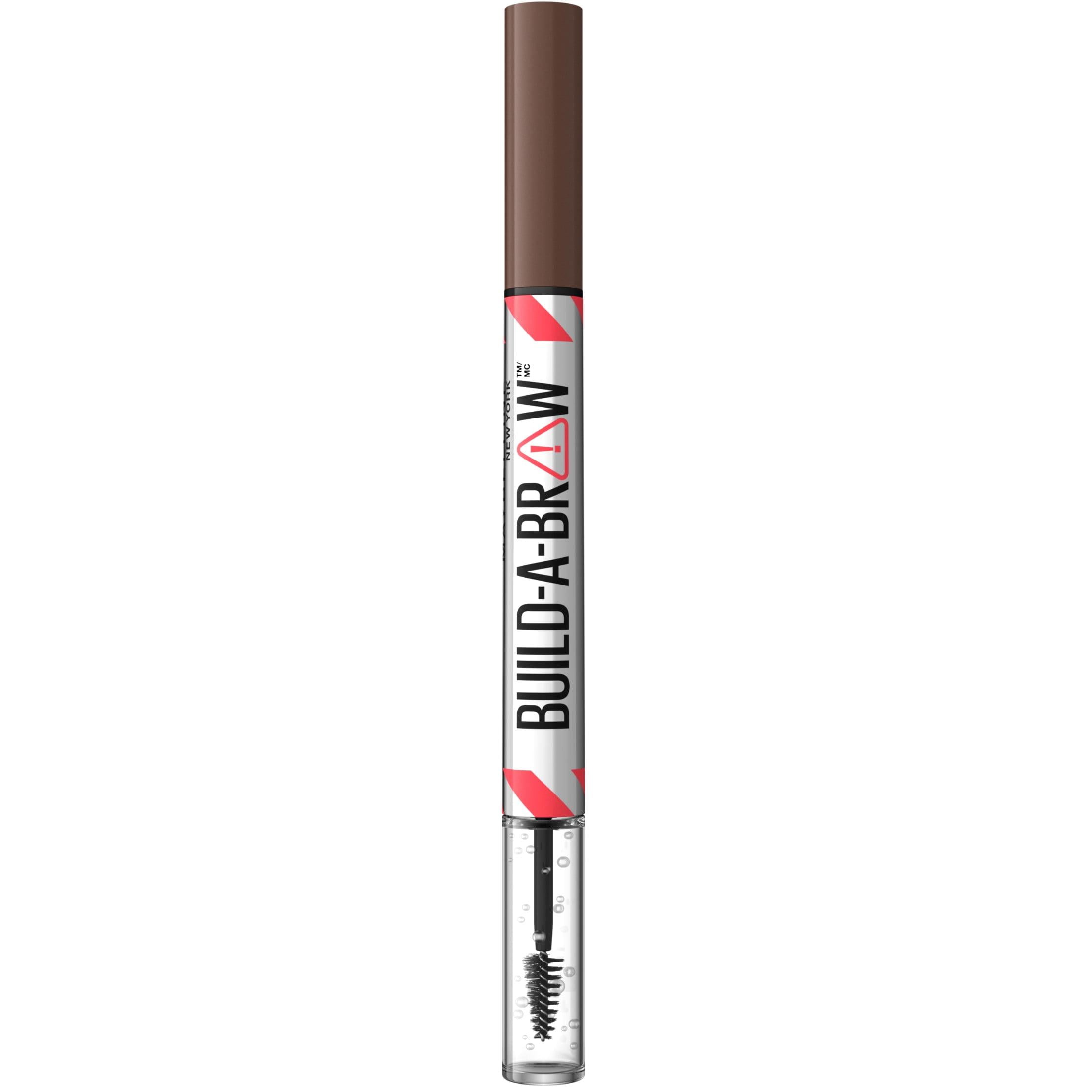 Maybelline Build A Brow 2-in-1 Eyebrow Pen and Sealing Gel, Medium ...
