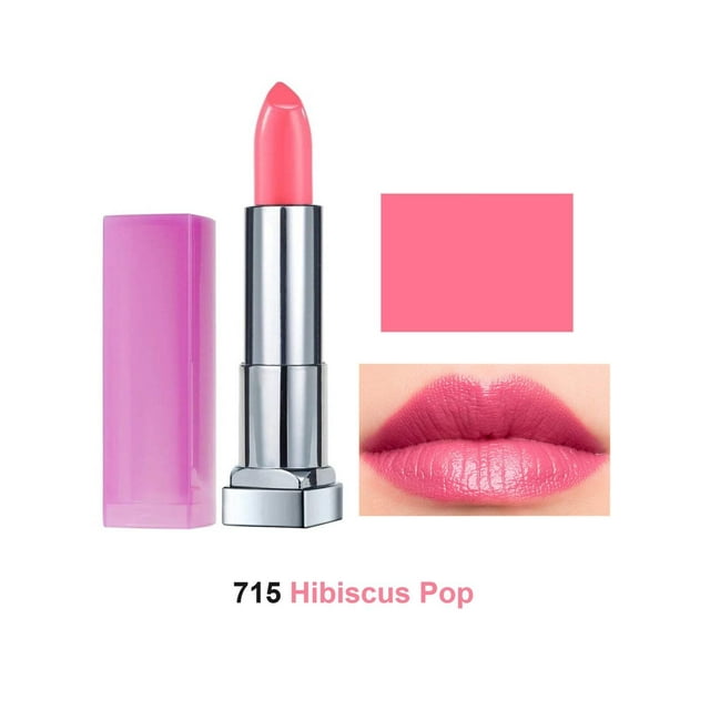 Maybelline Color Sensational Rebel Bloom Lipstick, Hibiscus Pop ...