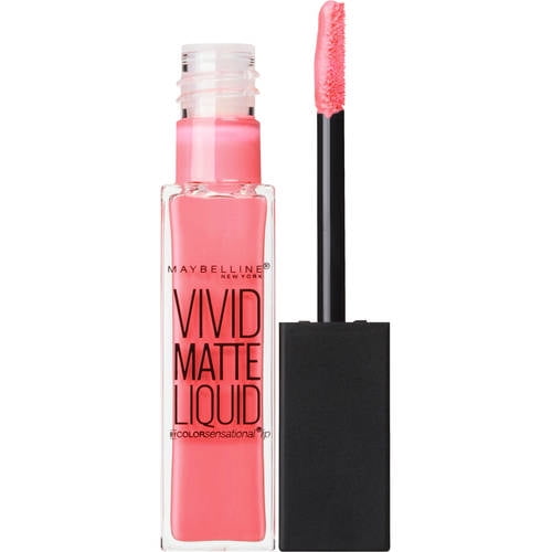 Maybelline Color Sensational Vivid Matte Liquid Lipstick, Pink Charge ...