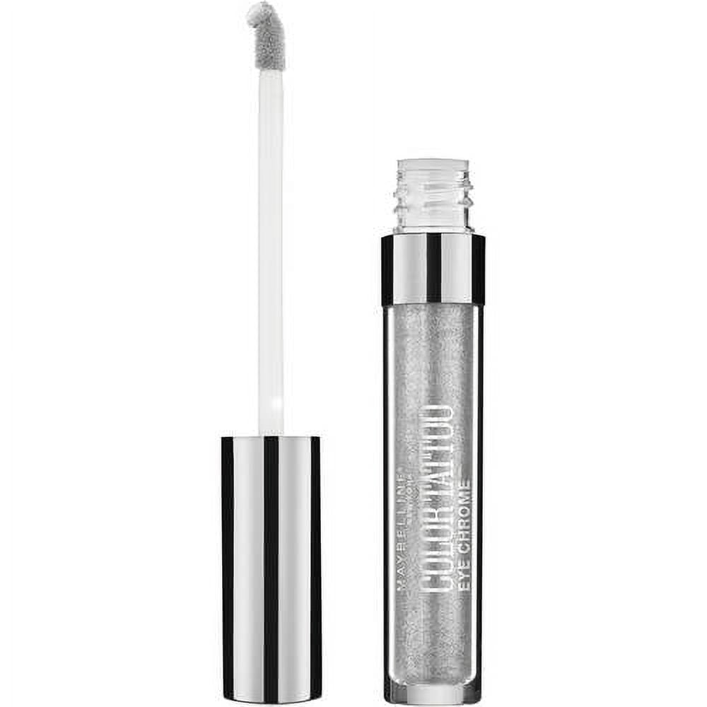 Maybelline 24HR Longwear Cream Eyeshadow, Silver Spark Color Tattoo ...