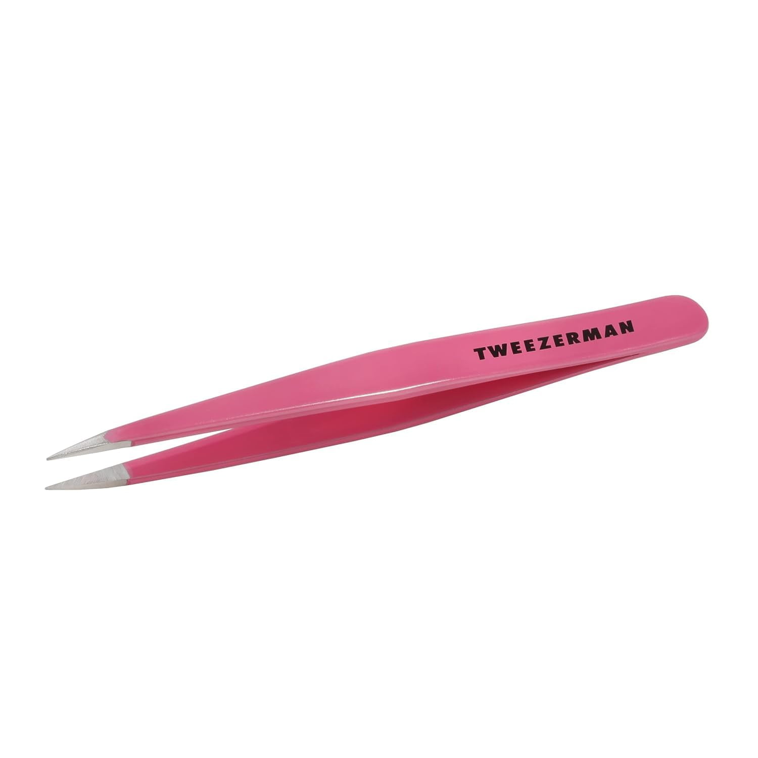 Tweezerman Stainless Steel Point Tweezer - Eyebrow Precision Tweezers, Facial and Ingrown Hair ...