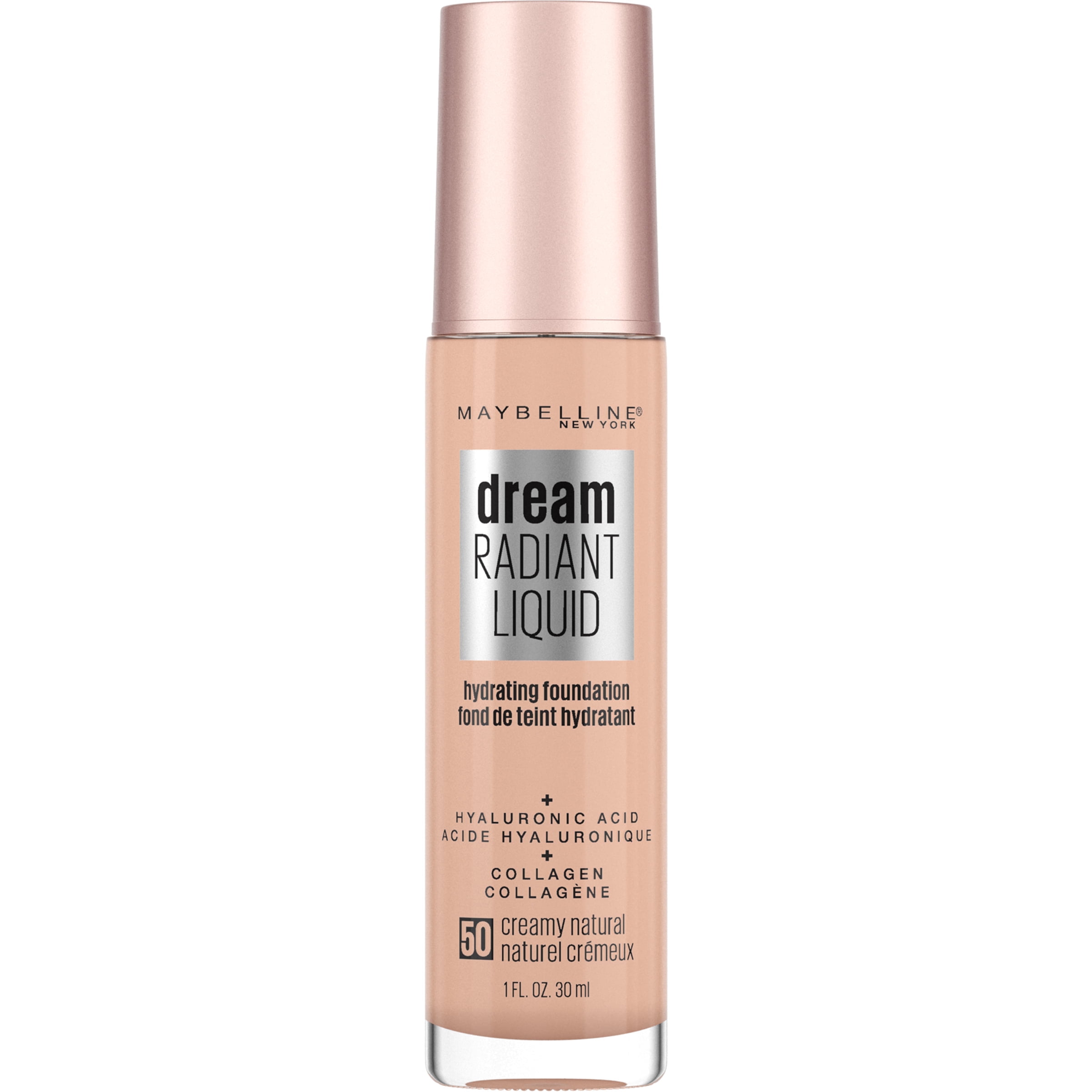 Maybelline Dream Radiant Liquid Medium Coverage Hydrating Foundation ...