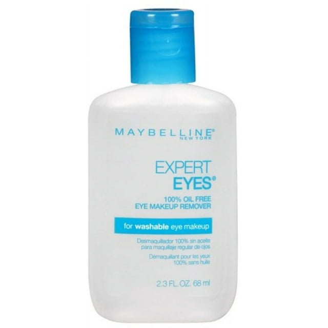 (3 pack) Maybelline Expert Eyes Oil Free Eye Makeup Remover, 2.3 fl oz - Walmart.com